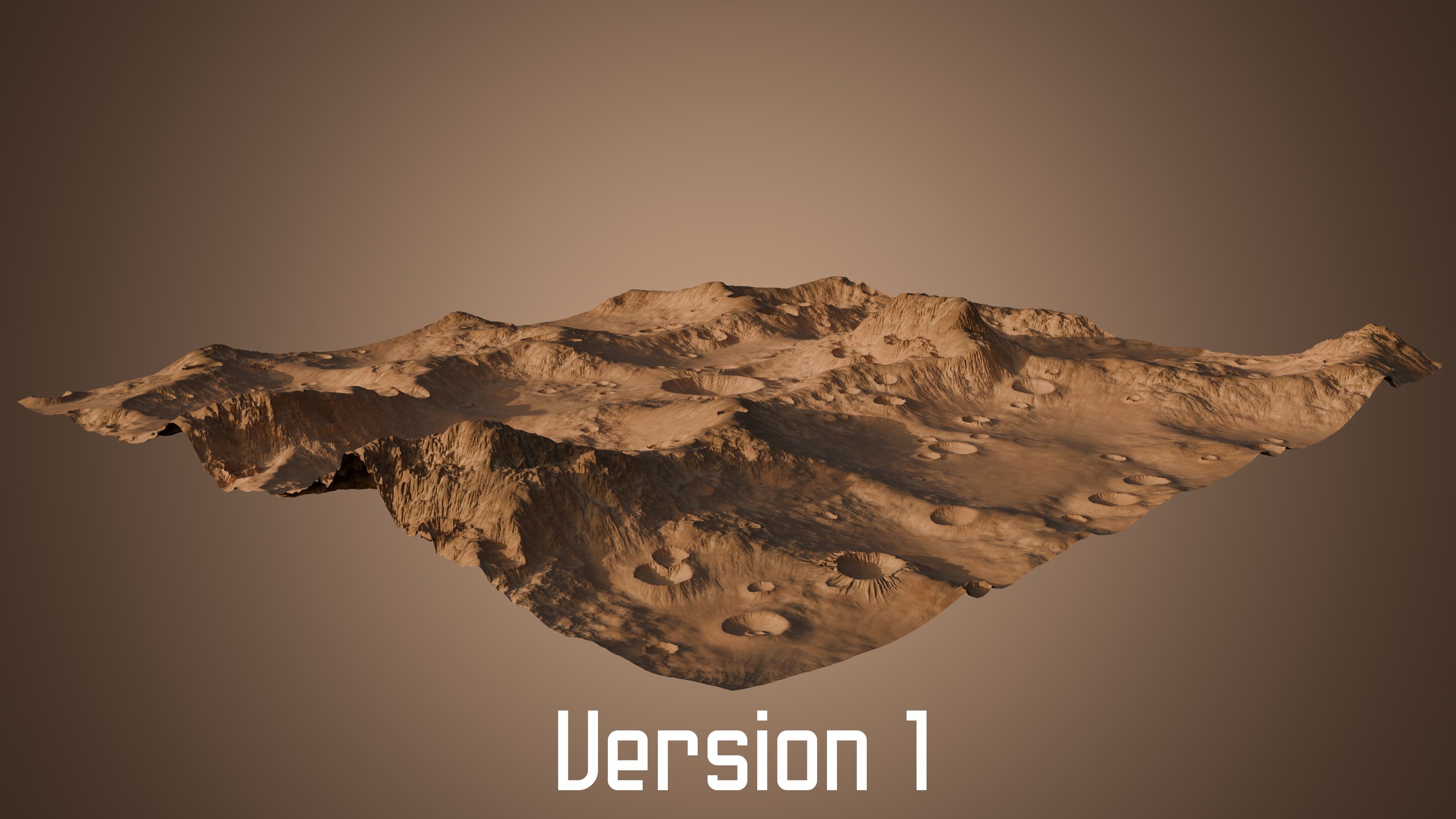 Mars Surface 3D model | CGTrader