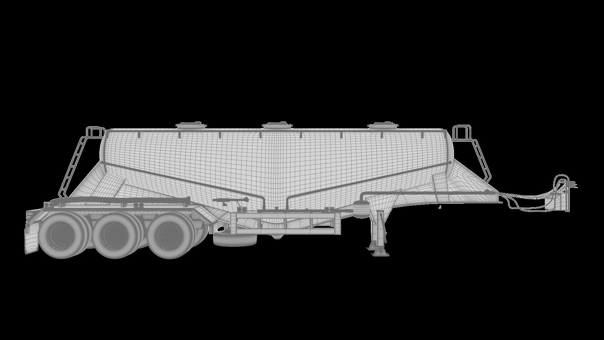 Bulk Cement Trailer Texture | CGTrader