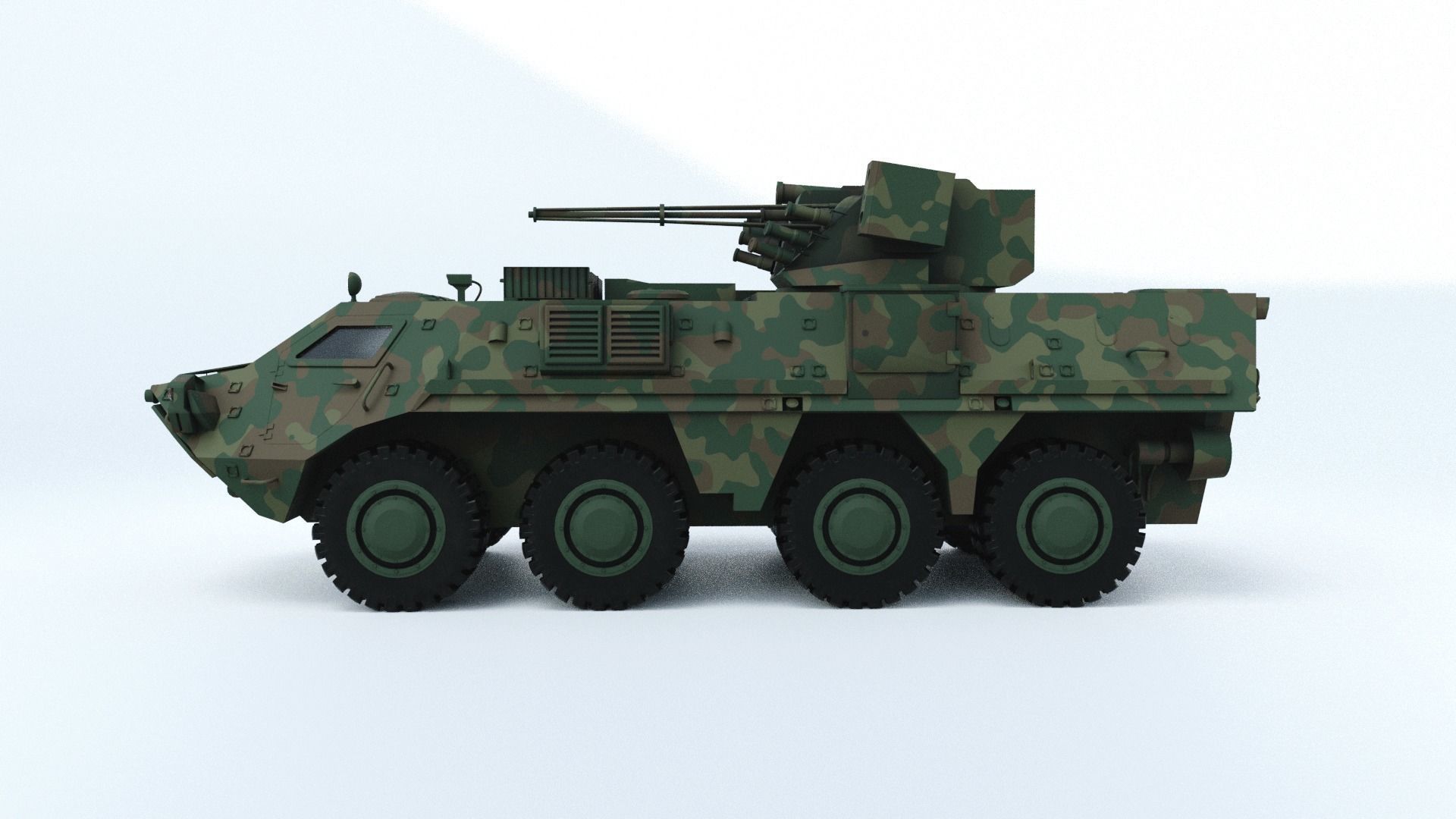3D model BTR 4E Low poly HQ VR / AR / low-poly | CGTrader