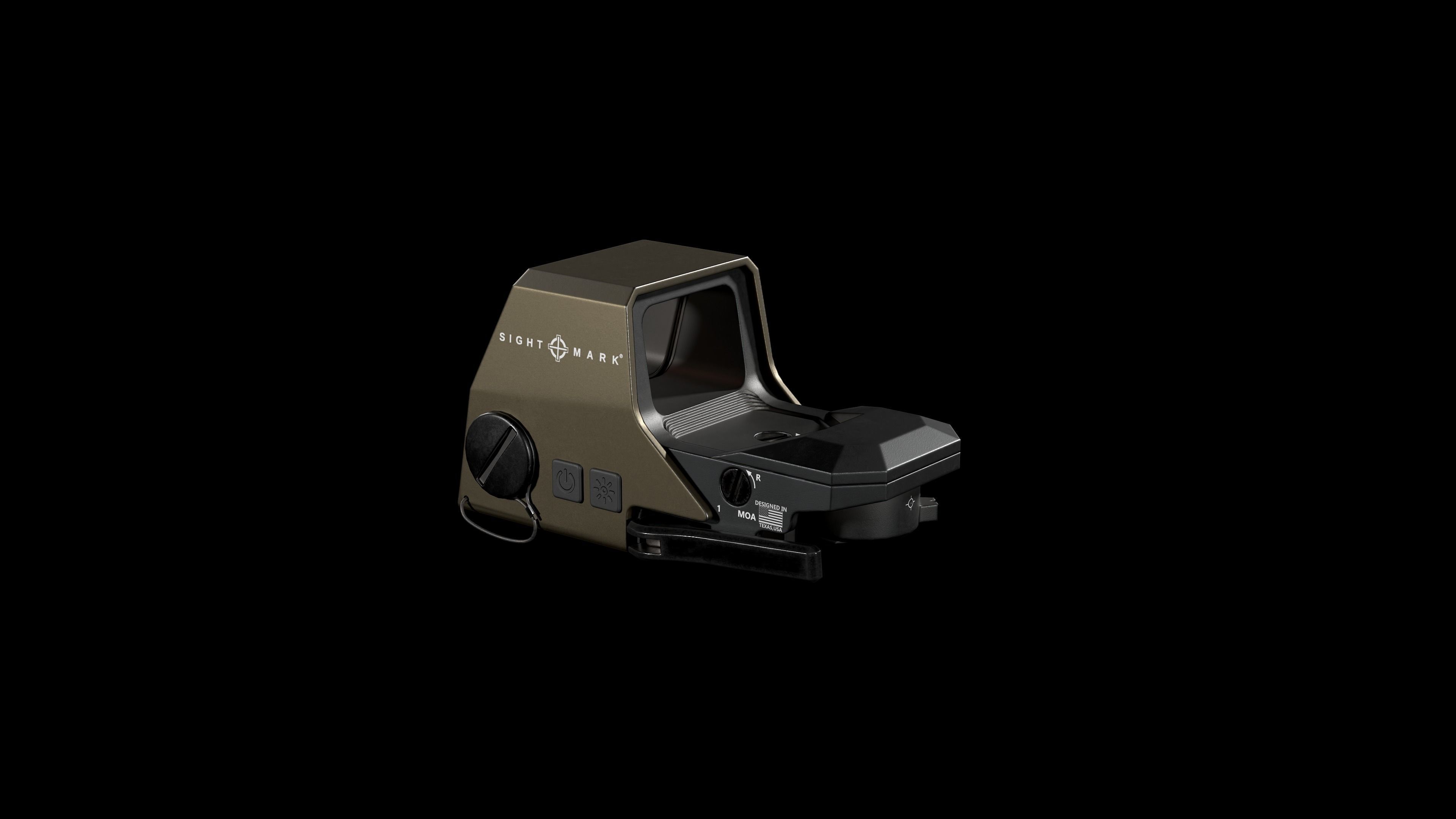 3D model Sightmark Ultra Shot R-SPEC Reflex Sight VR / AR / low-poly ...