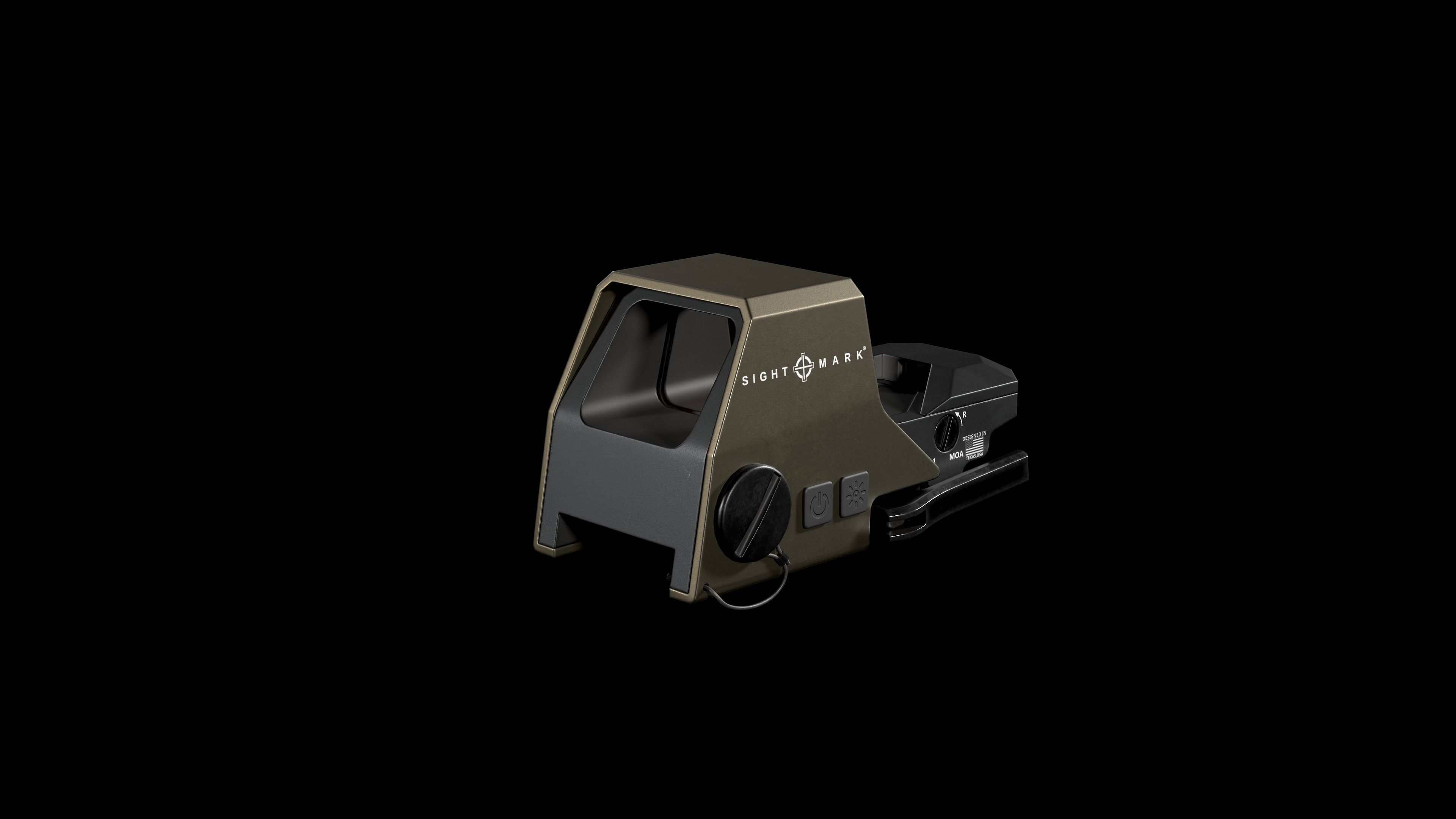3D model Sightmark Ultra Shot R-SPEC Reflex Sight VR / AR / low-poly ...
