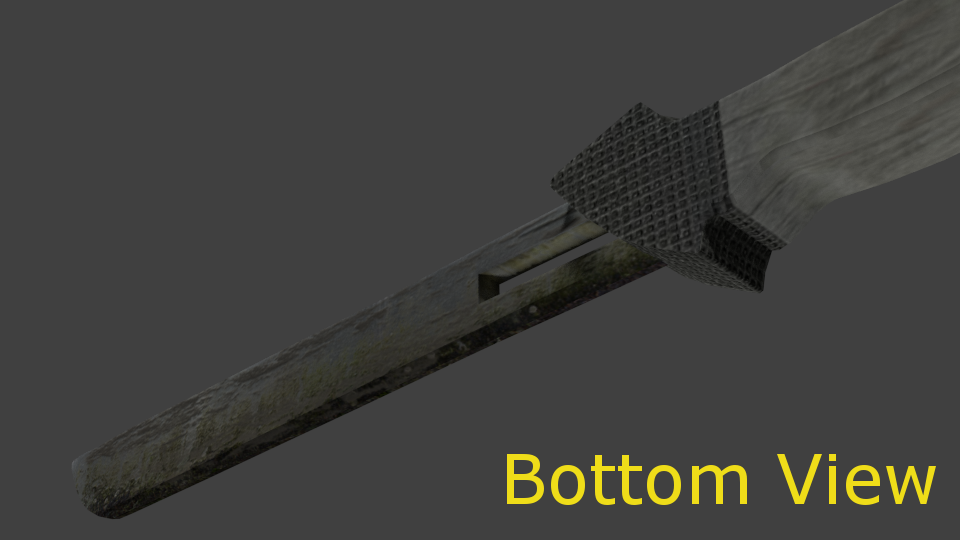 3D model Low Poly Machete VR / AR / low-poly | CGTrader