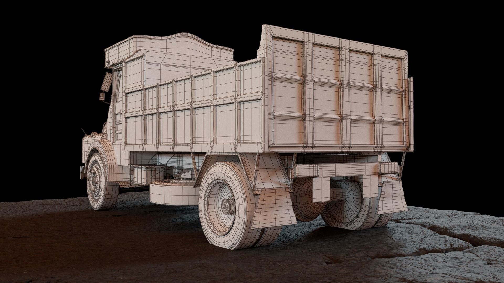 INDIAN TRUCK 3D model | CGTrader