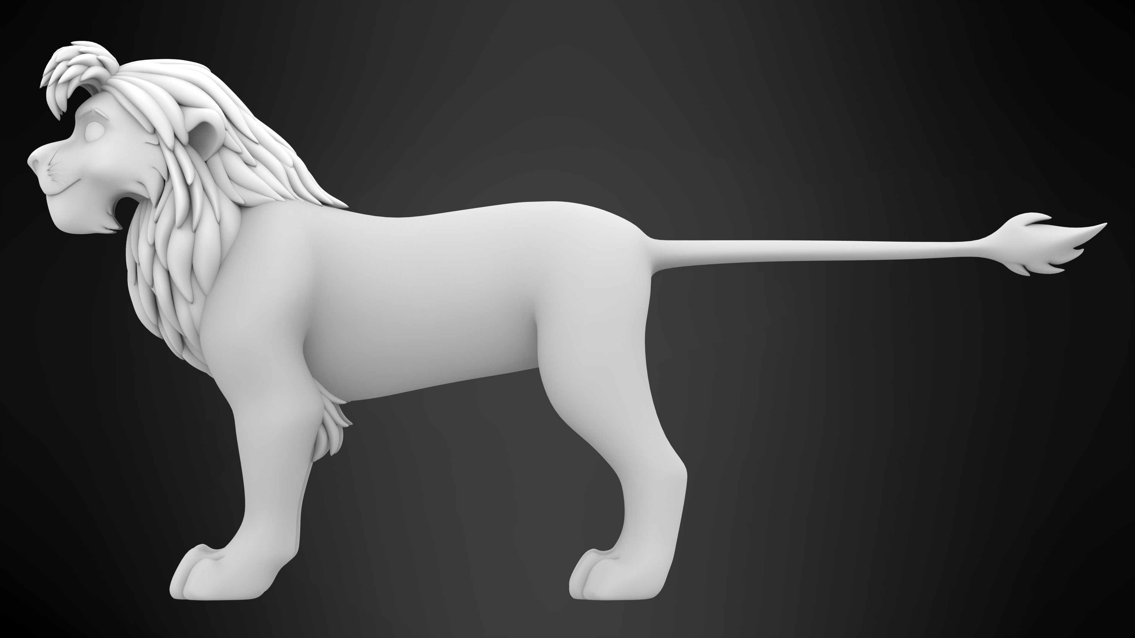 Kovu Adult 3d Model Cgtrader