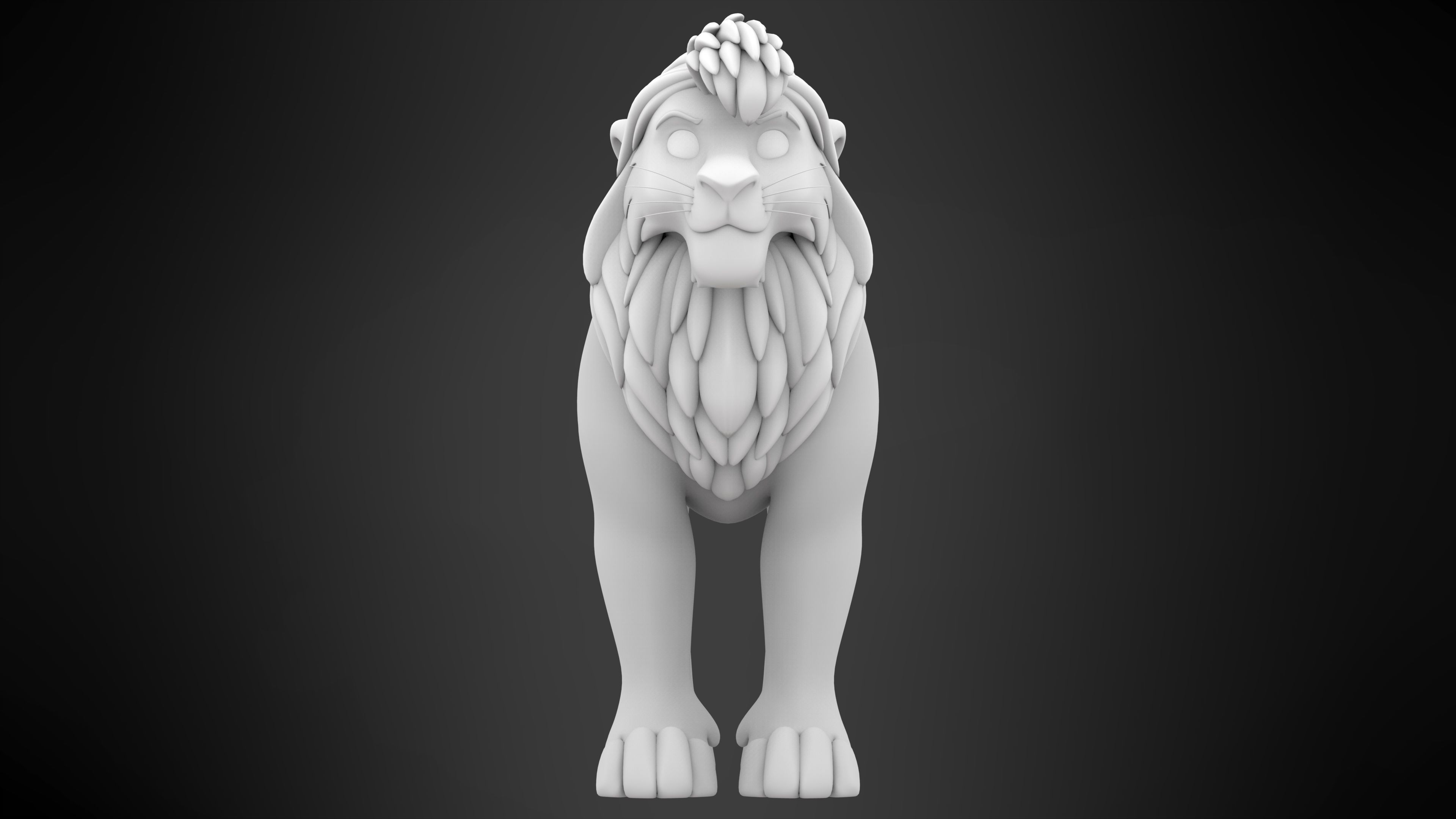 Kovu Adult 3d Model Cgtrader