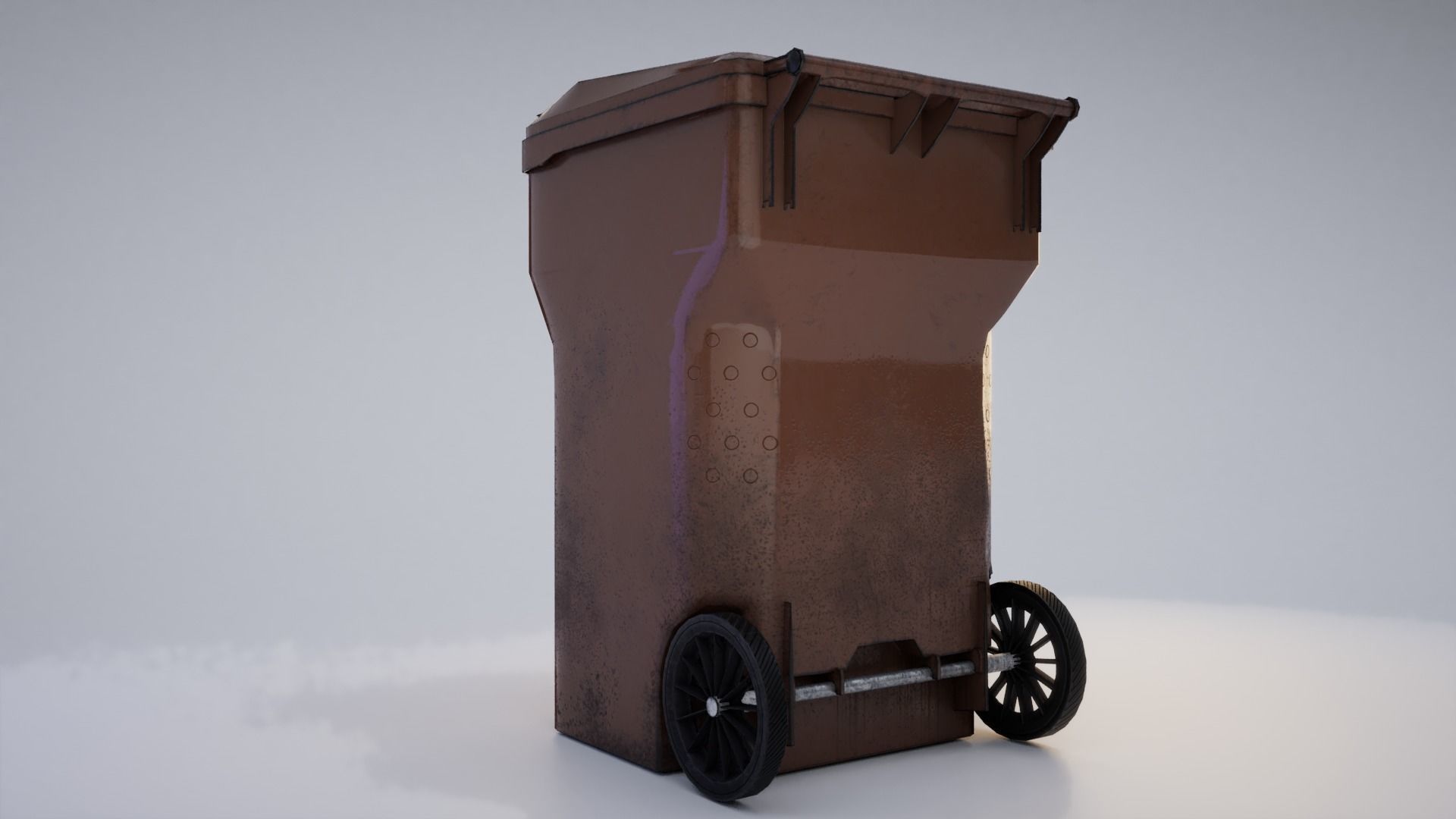 Waste Bins and Trash Bags 3D model | CGTrader