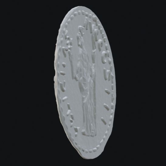 Golden Aureus Coin of Roman Emperor Marcus Aurelius 3D model 3D ...