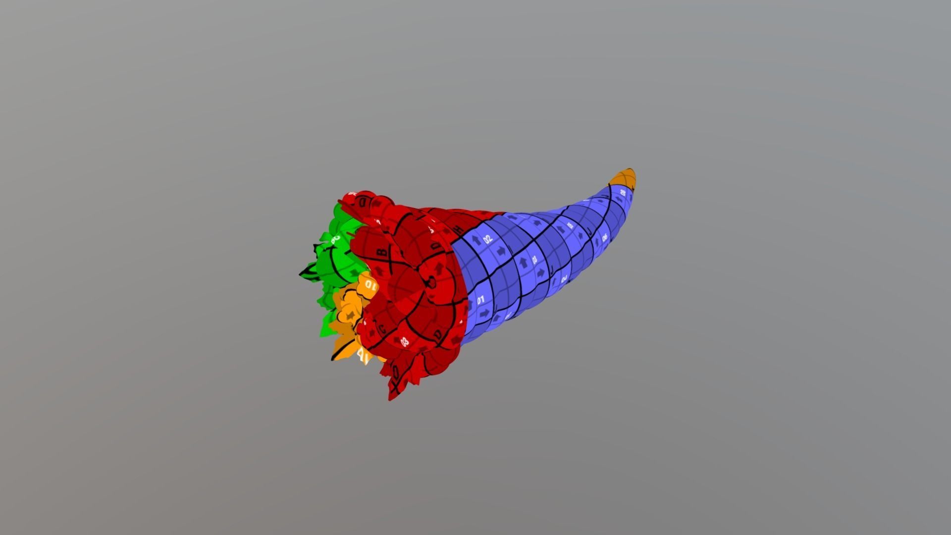 3D pintable Cornucopia 3D model 3D printable | CGTrader