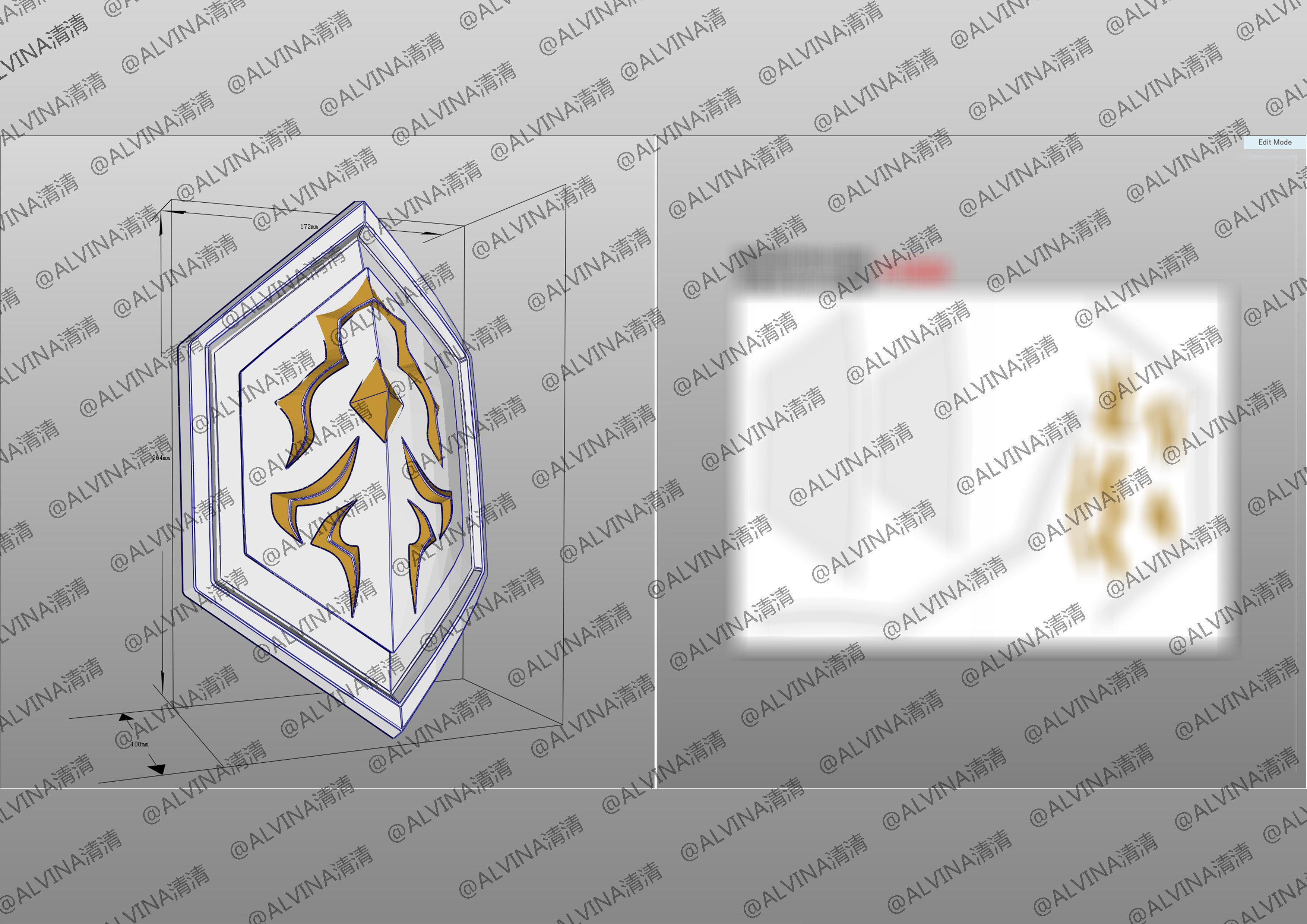 3D model Armor Hero - Shura Armour - DIY Cosplay Pepakura Foam Template ...