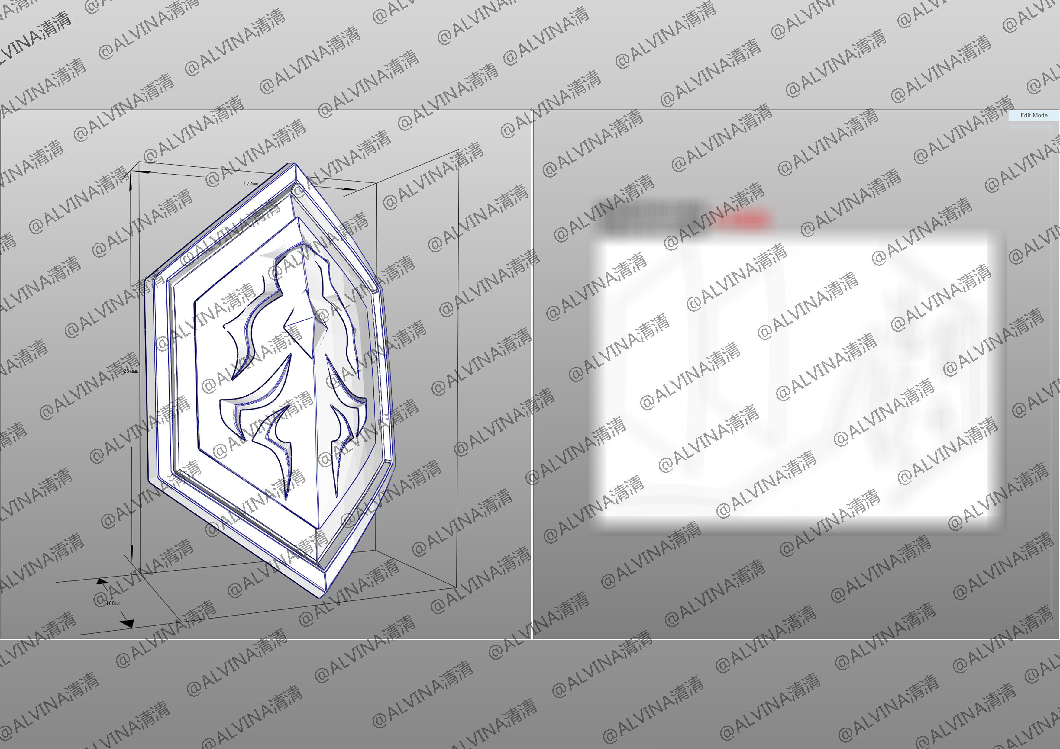 3D model Armor Hero - Shura Armour - DIY Cosplay Pepakura Foam Template ...