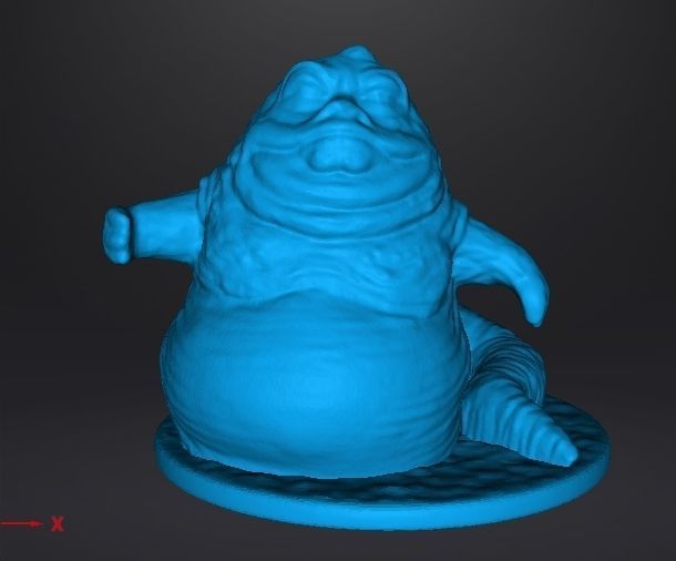 JABBA STANDING LEGION MINIATURE MODELS SET SCIFI OR FANTASY RPG 3D ...