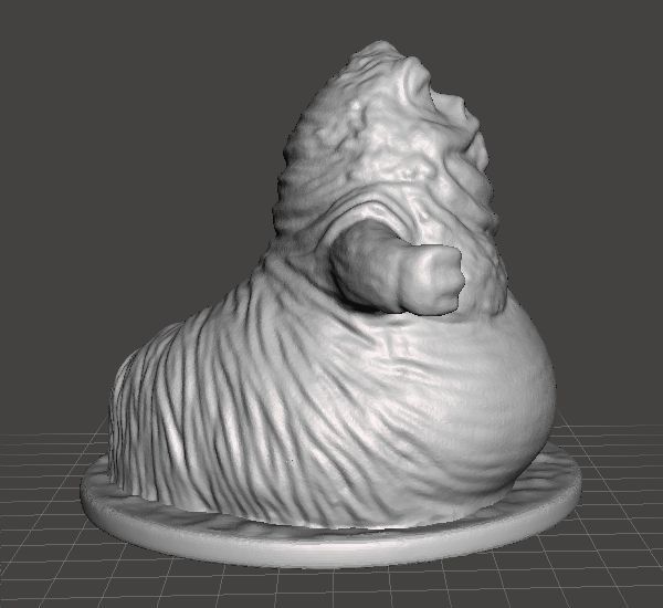 JABBA STANDING LEGION MINIATURE MODELS SET SCIFI OR FANTASY RPG 3D ...