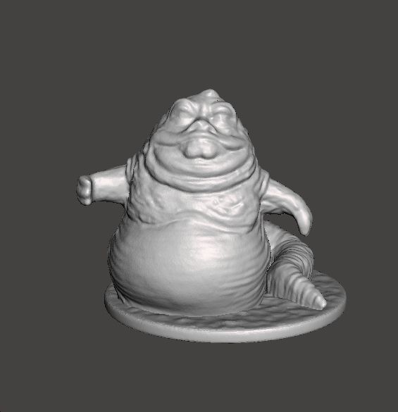 JABBA STANDING LEGION MINIATURE MODELS SET SCIFI OR FANTASY RPG 3D ...