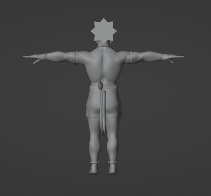 Lord Hanuman Model Rigged 3D model rigged | CGTrader