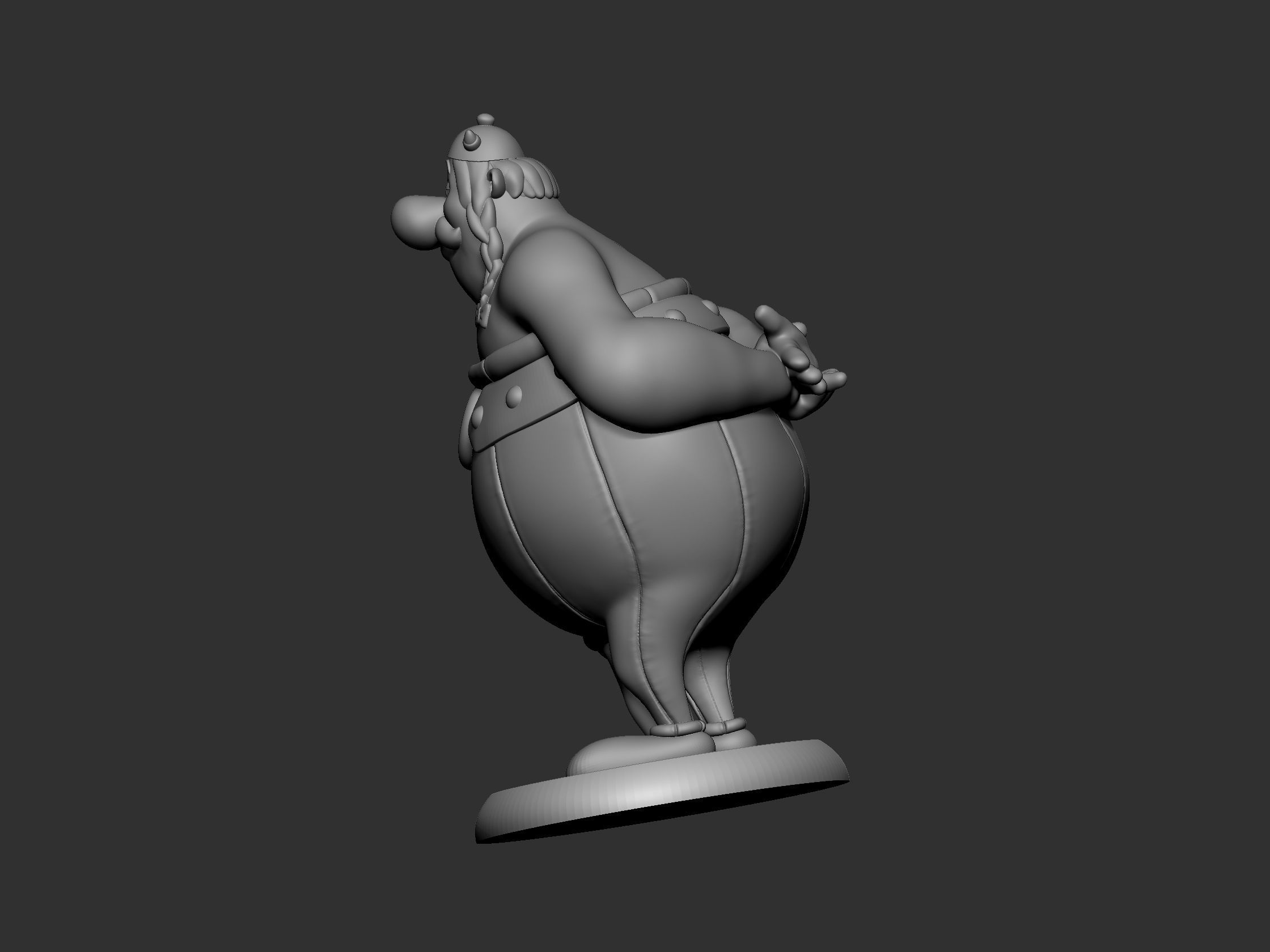 Asterix and Obelix 3D model 3D printable | CGTrader