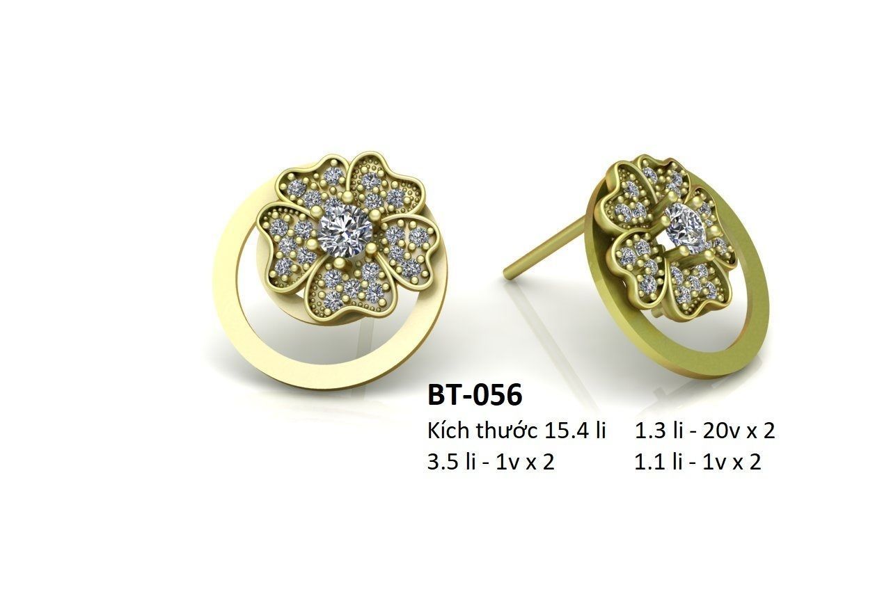 earing free 3D model | CGTrader