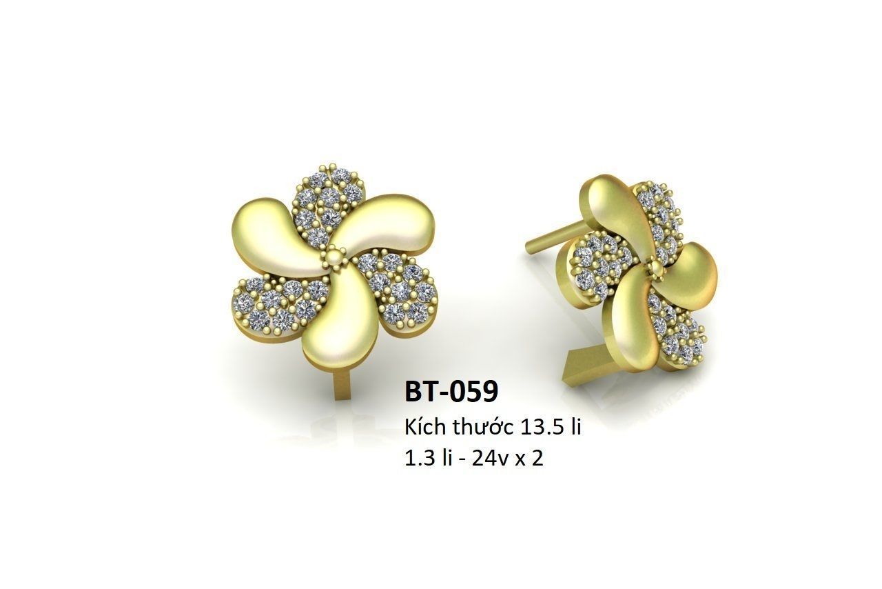 earing free 3D model | CGTrader