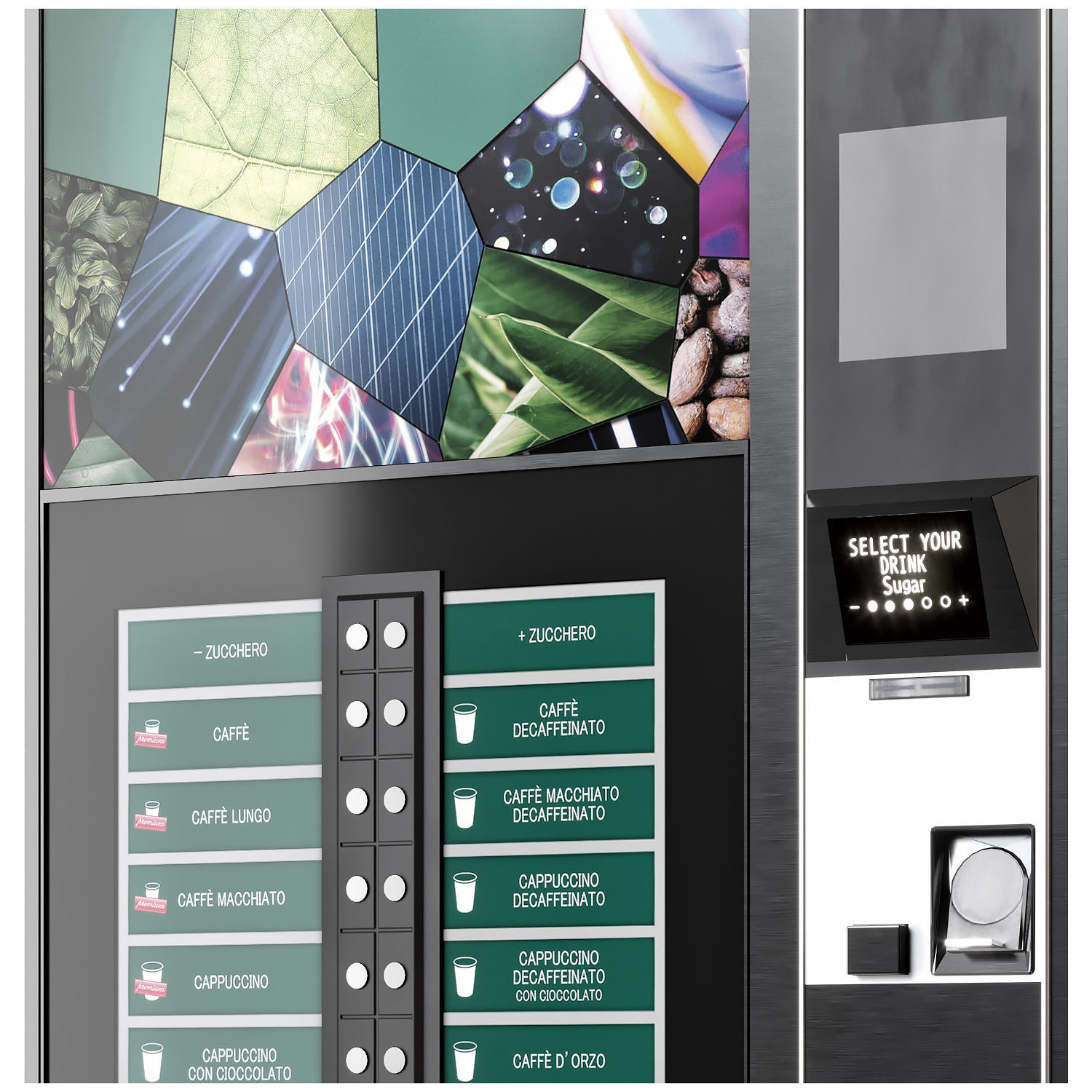 Coffee Vending Machines Necta 3D model | CGTrader