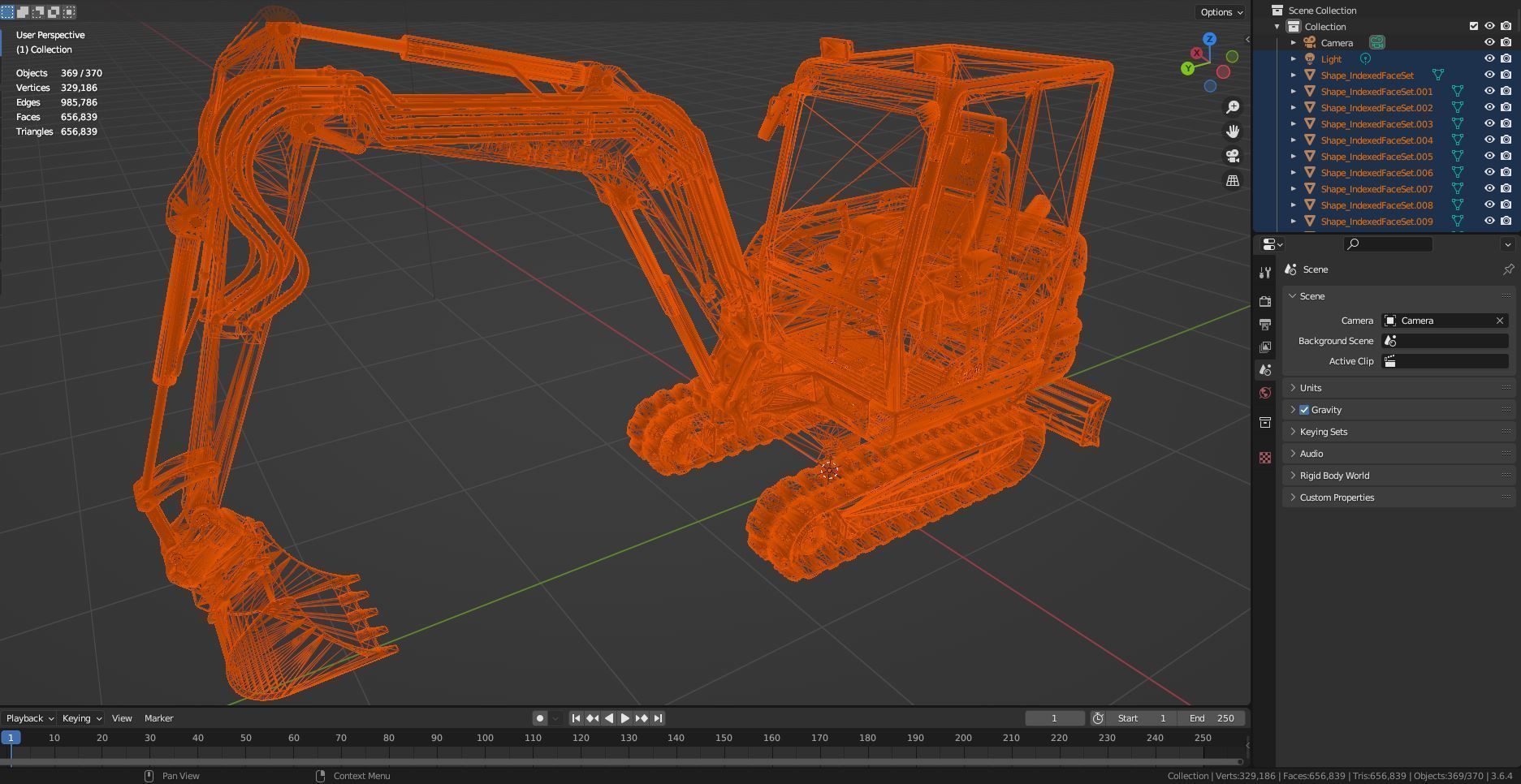 Compact mini crawler excavator - Takeuchi TB230 3D model | CGTrader