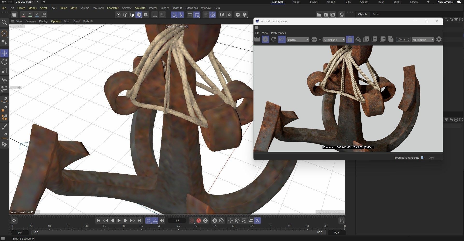 3D model Havy Anchor VR / AR / low-poly | CGTrader