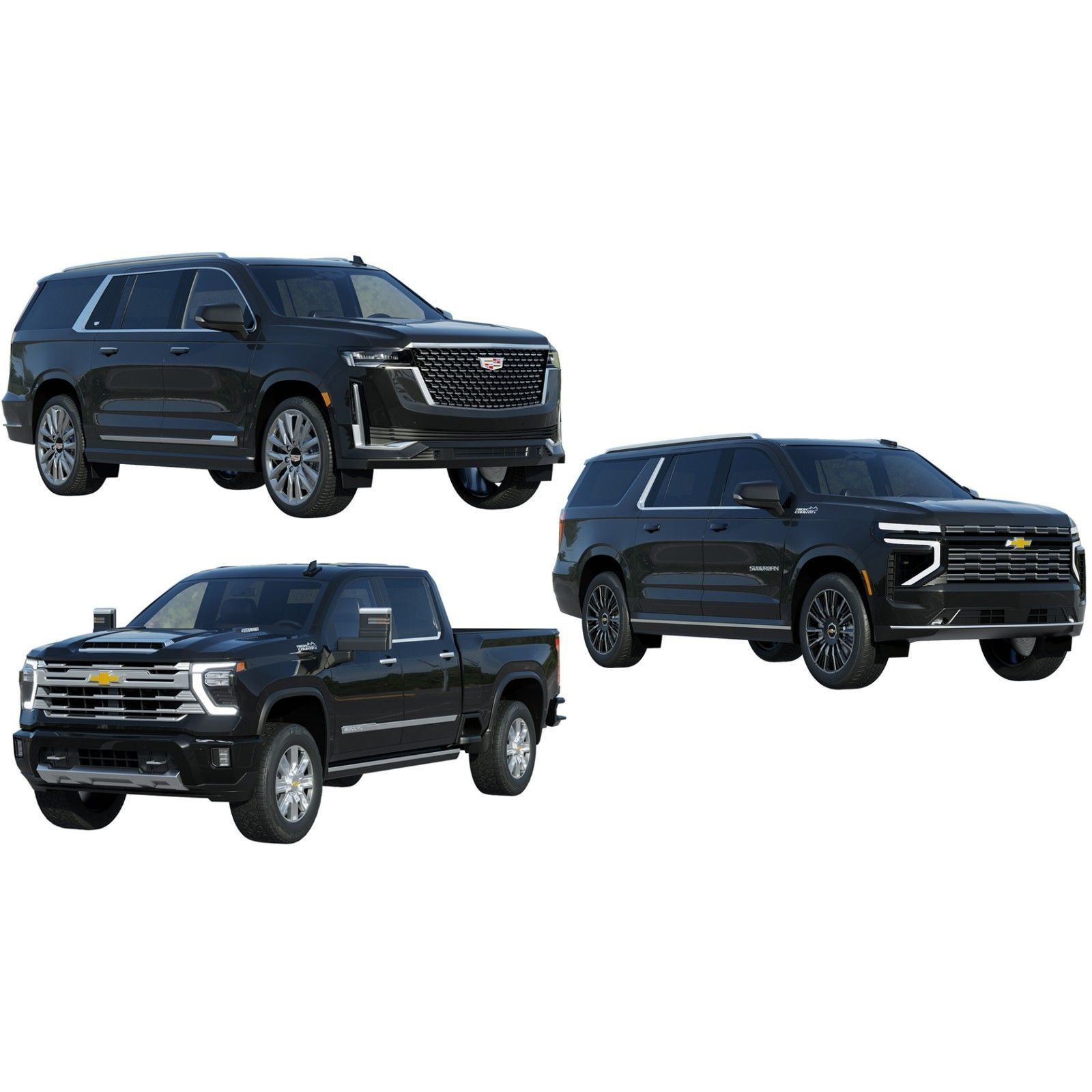 American SUVs 3D Model Collection | CGTrader