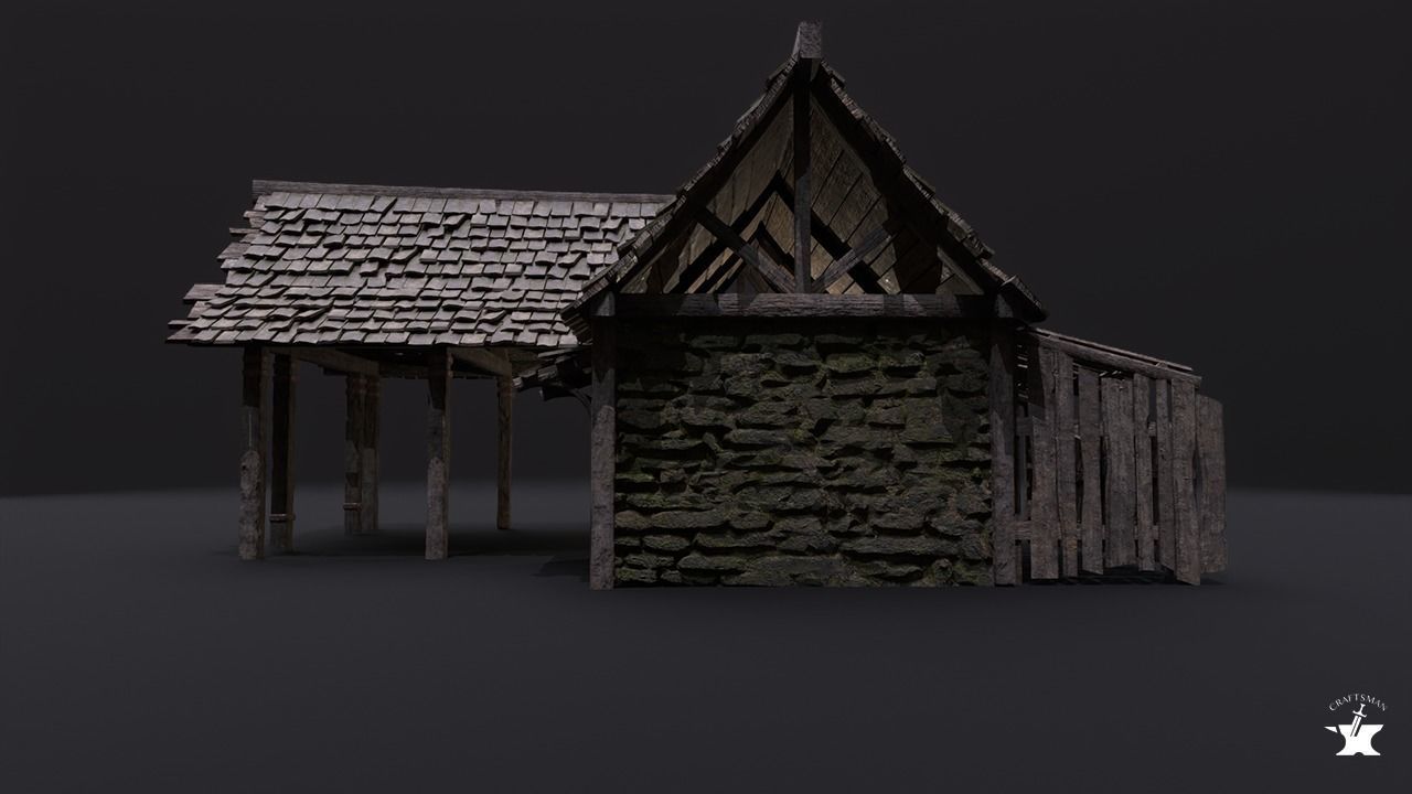 3D model Realistic Medieval Forge VR / AR / low-poly | CGTrader