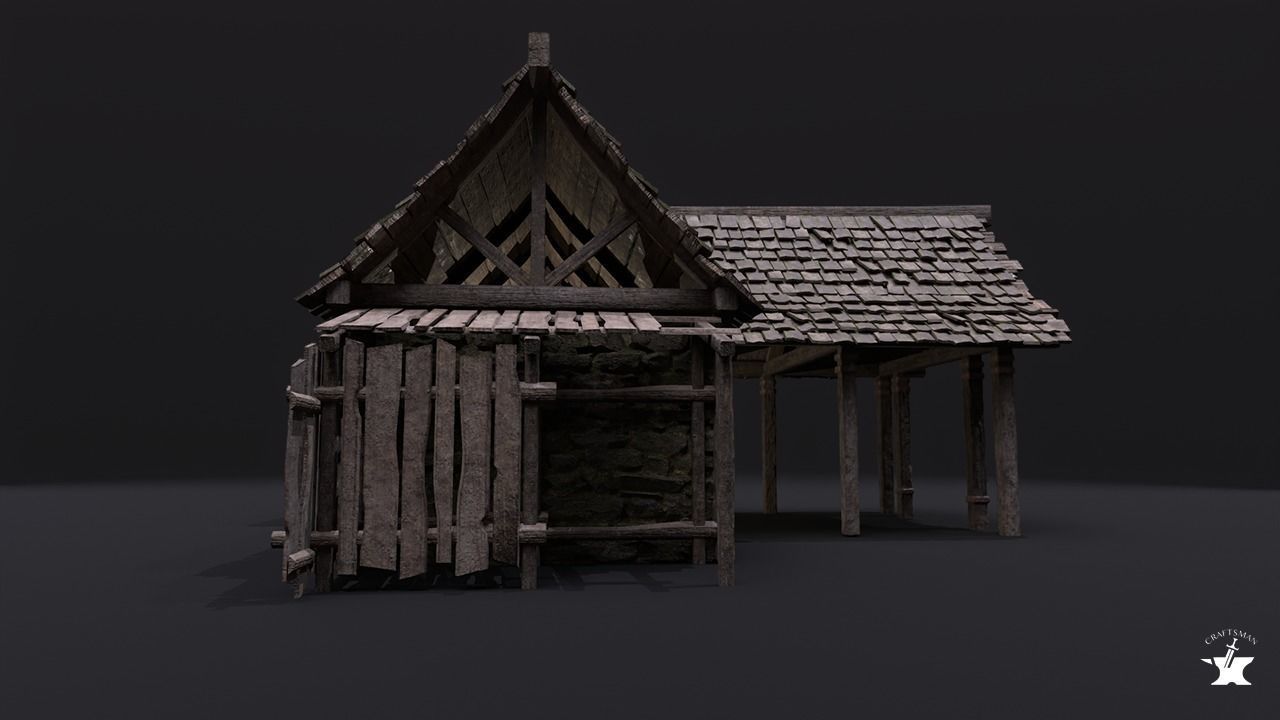 3D model Realistic Medieval Forge VR / AR / low-poly | CGTrader