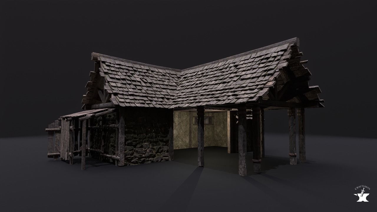 3D model Realistic Medieval Forge VR / AR / low-poly | CGTrader