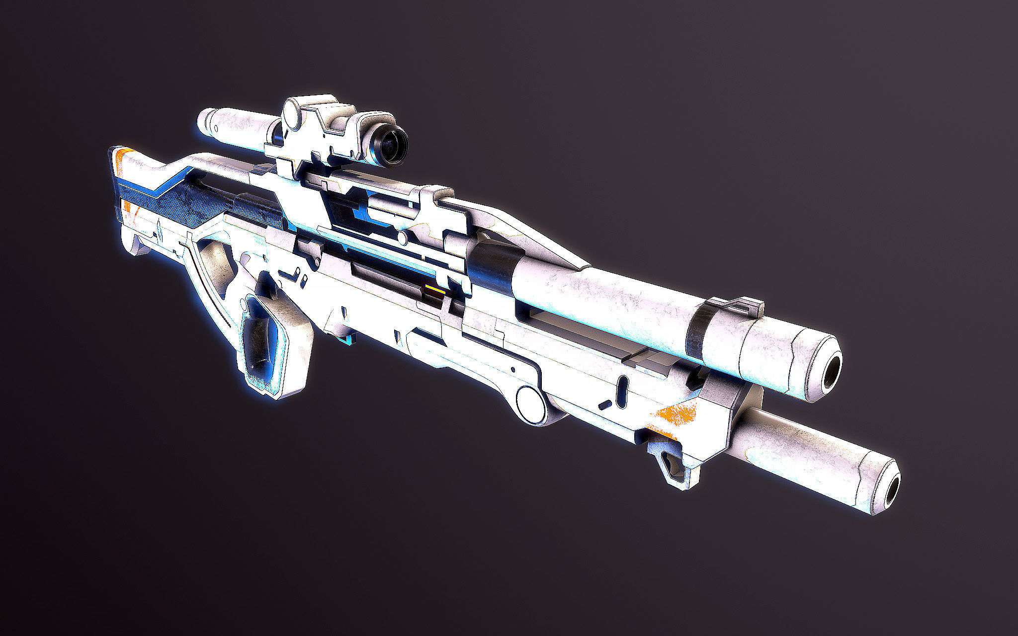 Cerberus M13 Raptor Sniper MASS EFFECT 3D model | CGTrader