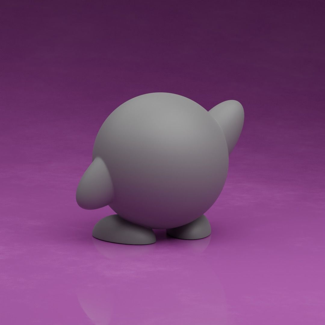 Kirby 3D model 3D printable | CGTrader