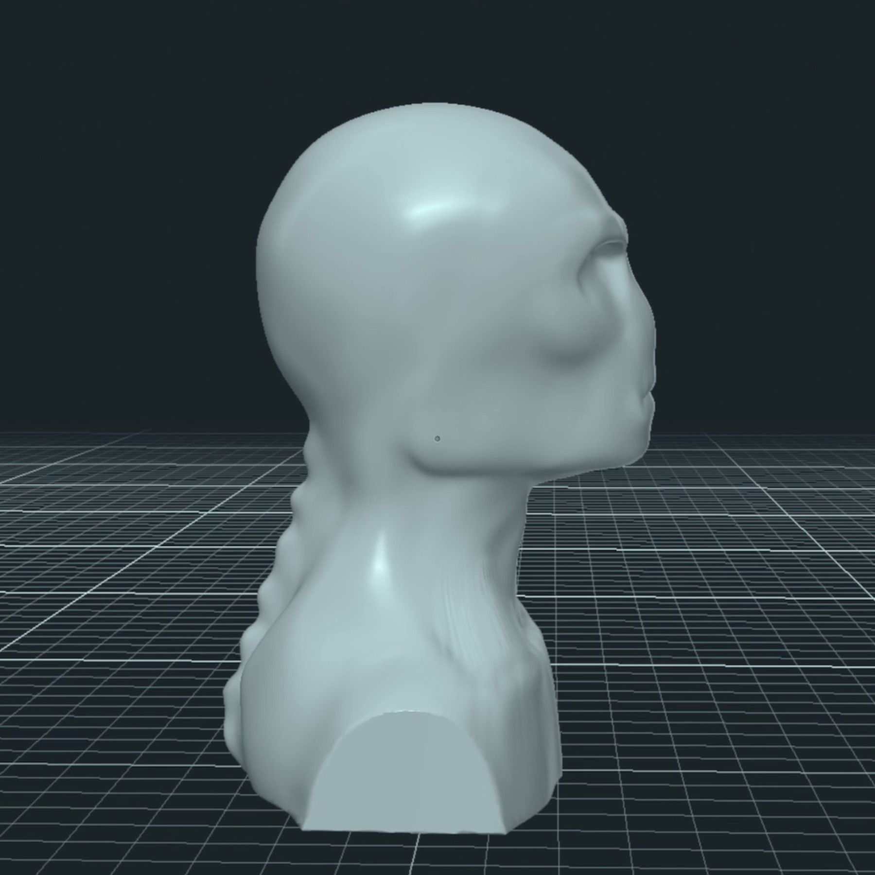 Lord Voldemort s bust 3D model 3D printable | CGTrader