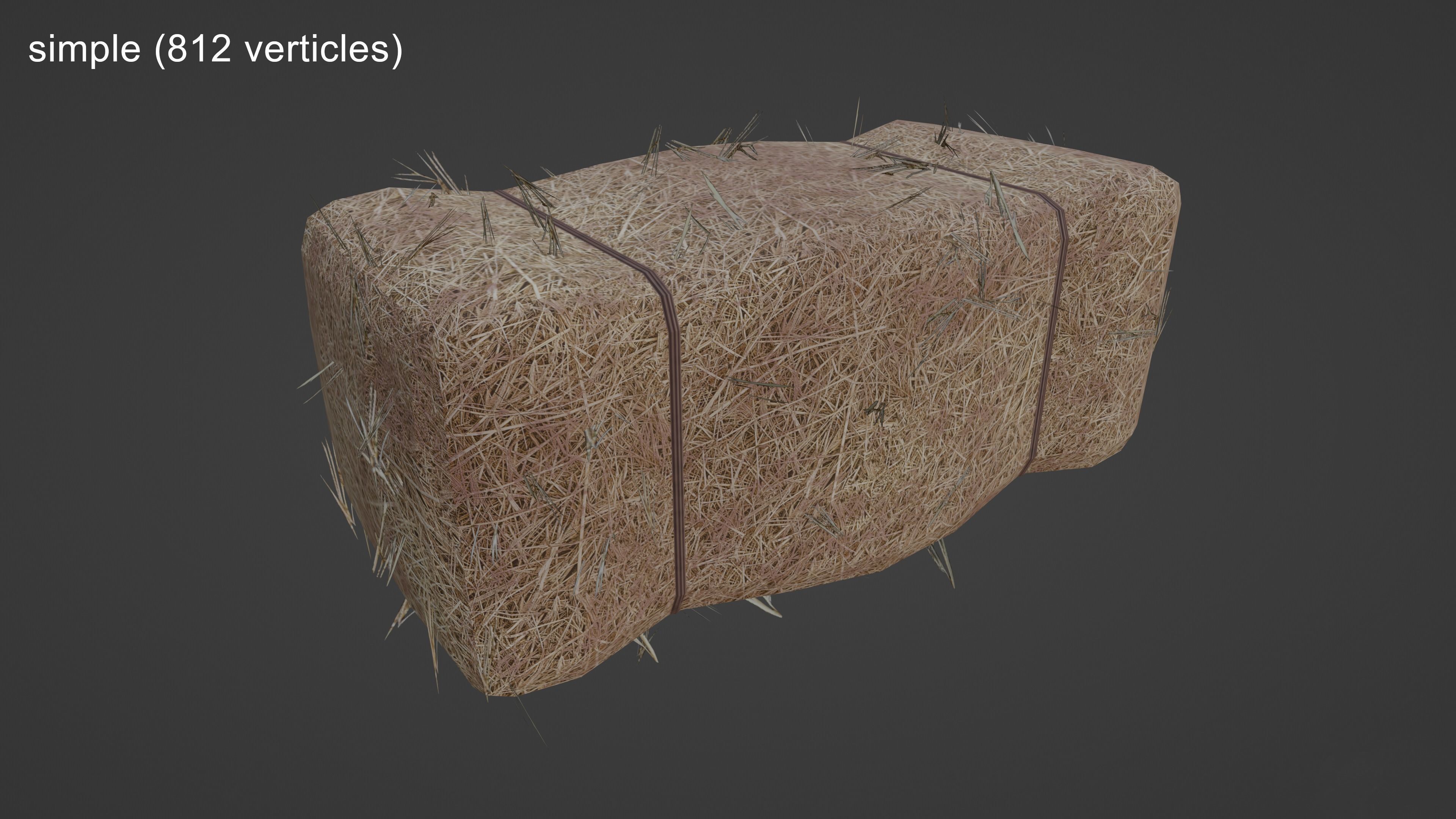 Realistic Hay Bale free VR / AR / low-poly 3D model | CGTrader