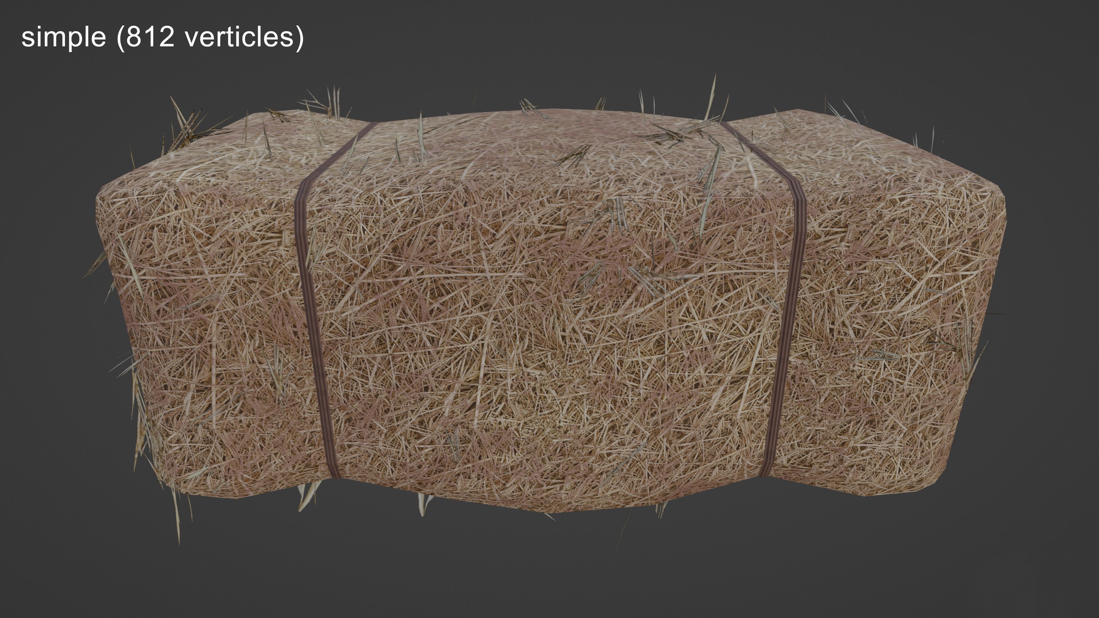Realistic Hay Bale free VR / AR / low-poly 3D model | CGTrader
