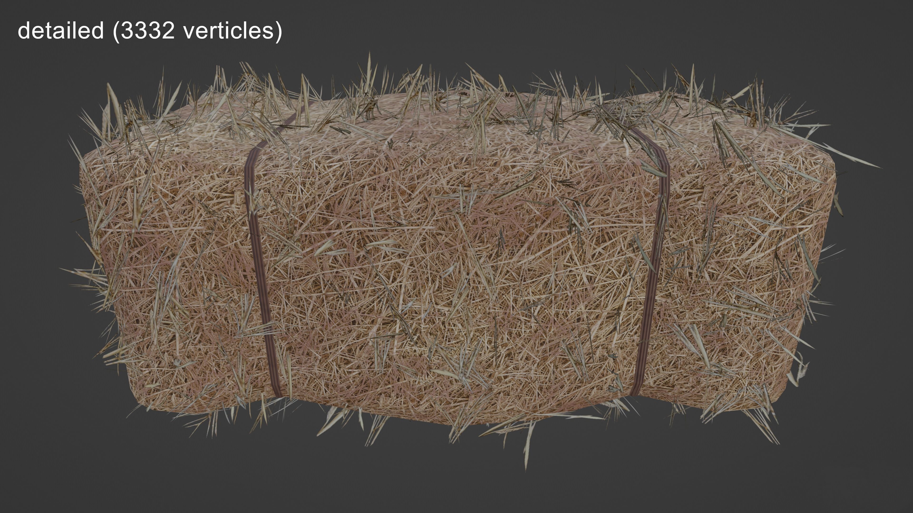 Realistic Hay Bale free VR / AR / low-poly 3D model | CGTrader