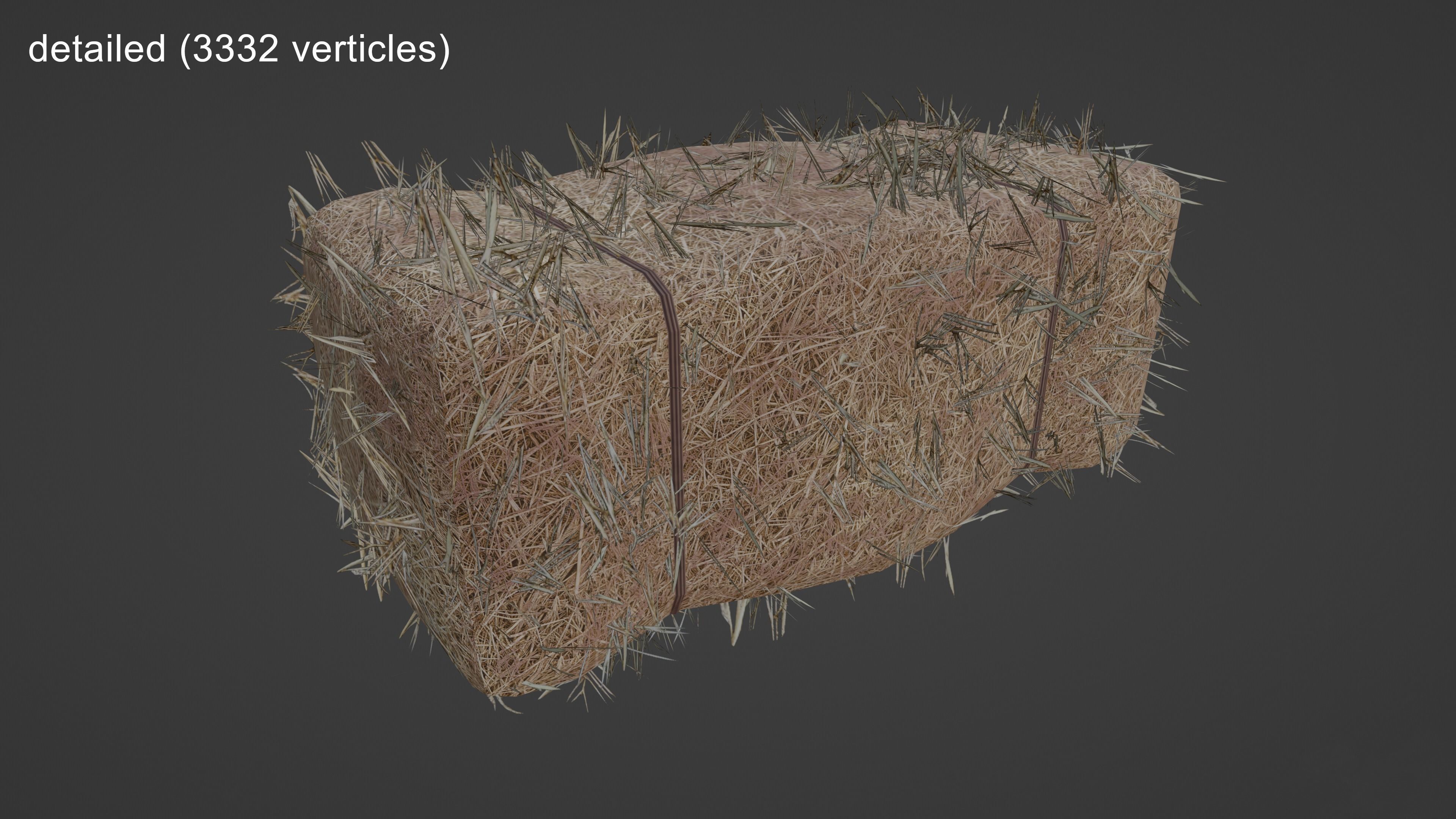 Realistic Hay Bale free VR / AR / low-poly 3D model | CGTrader