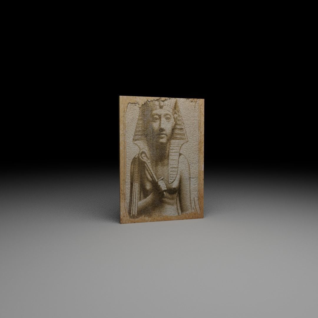 3D model Egyptian Pharaonic shape VR / AR / low-poly | CGTrader