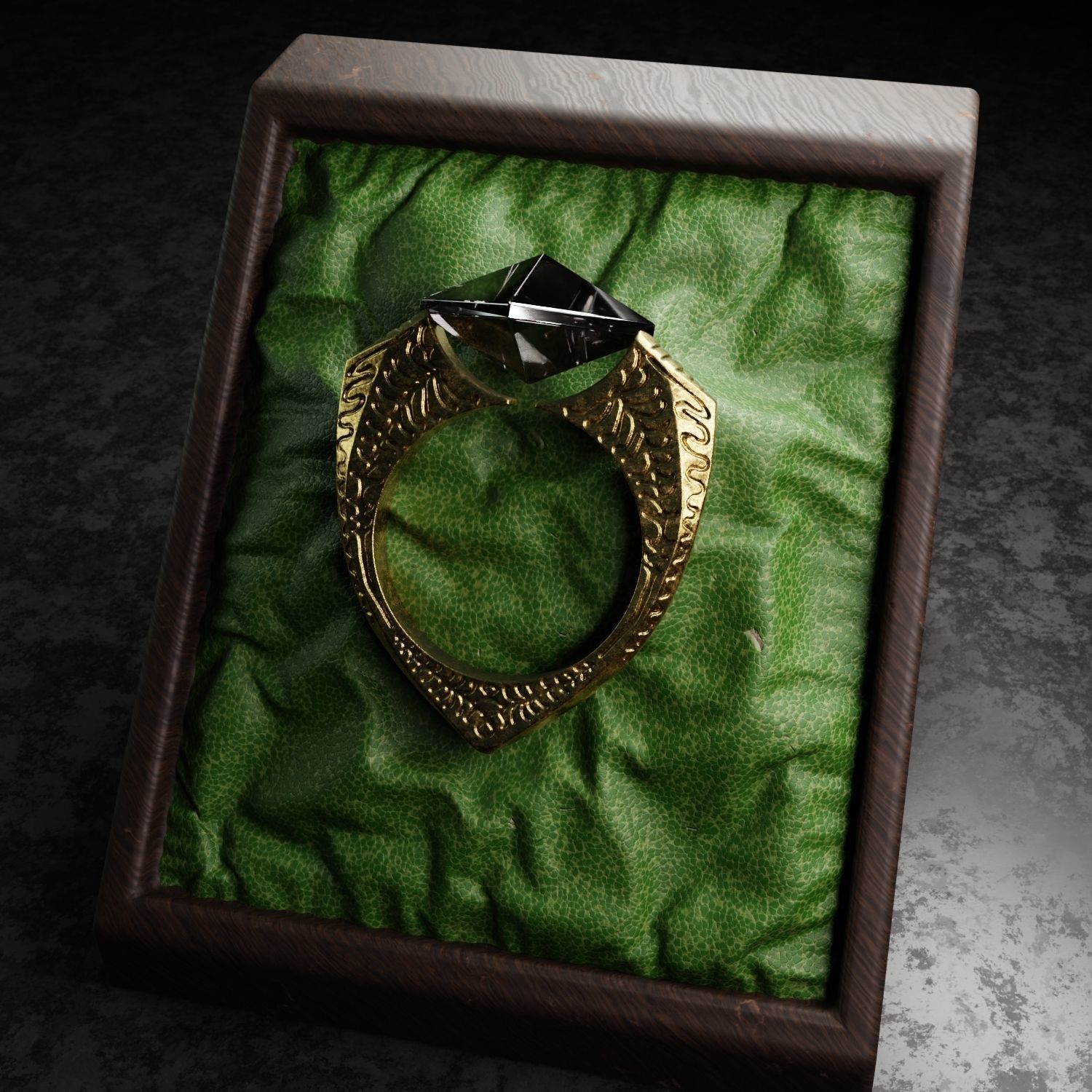Marvolo Gaunt Ring - Horcrux 3D model 3D printable | CGTrader Marvolo Gaunt Ring - Horcrux 3D model 3D printable | CGTrader