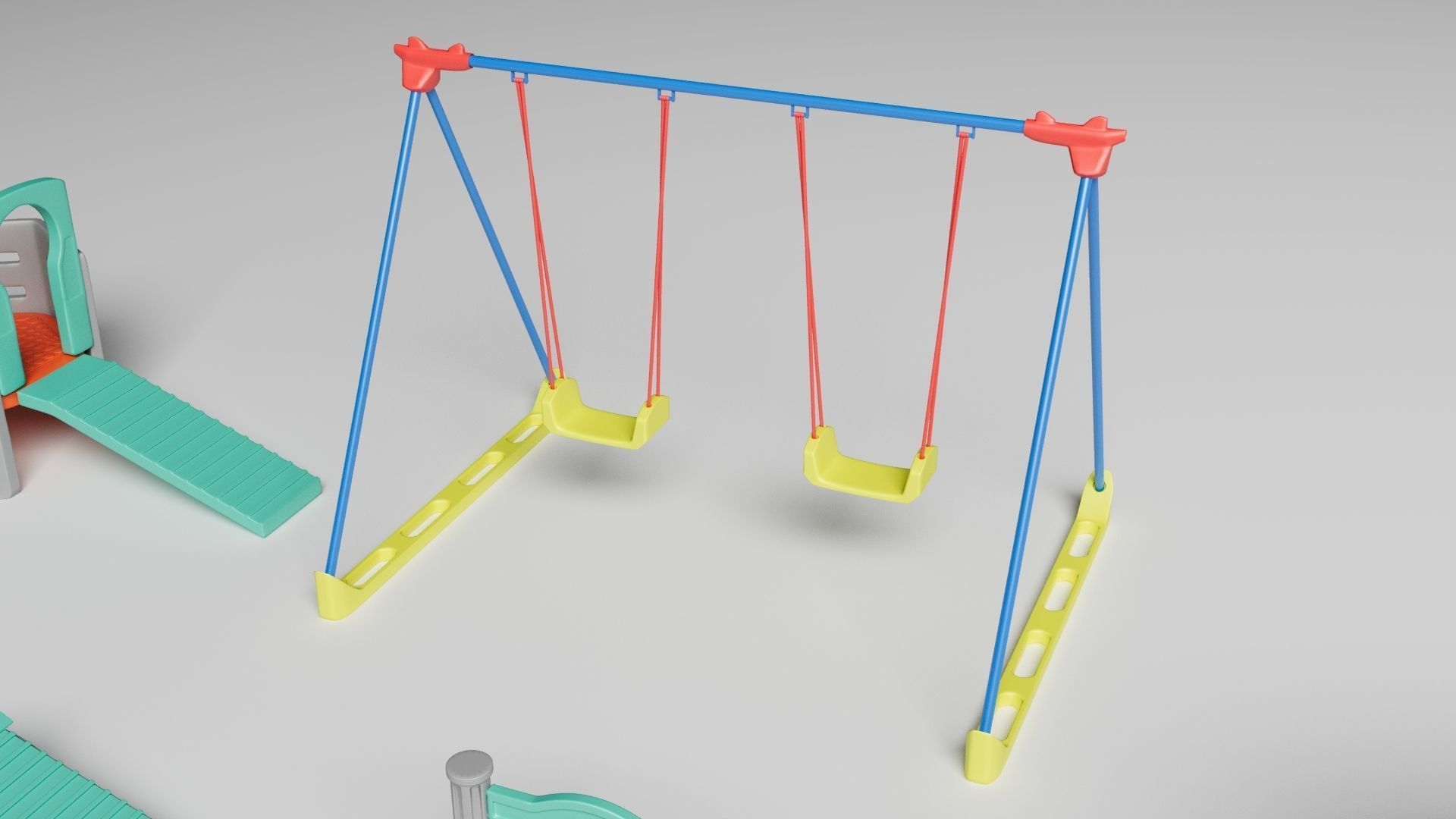 Kids and Pets Playground 3D model | CGTrader