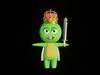 King Ribbit 3D model rigged | CGTrader