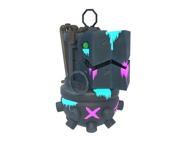 3D model Jinx grenade VR / AR / low-poly | CGTrader