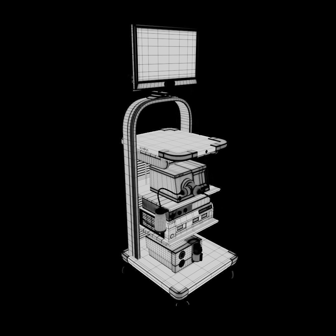 3D model Endoscopic System Olympus VR / AR / low-poly | CGTrader