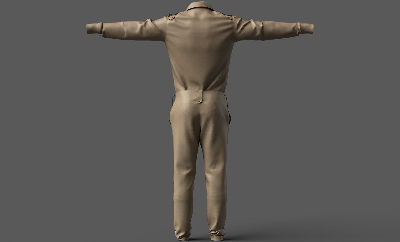 Indian Police Dress 3D model | CGTrader