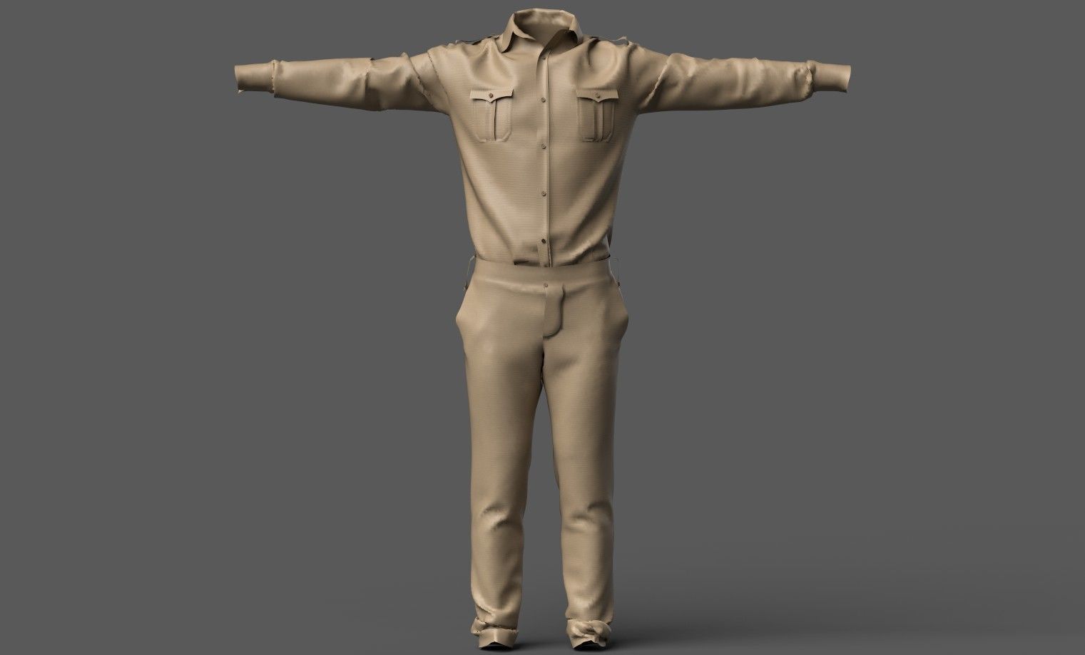 Indian Police Dress 3D model | CGTrader