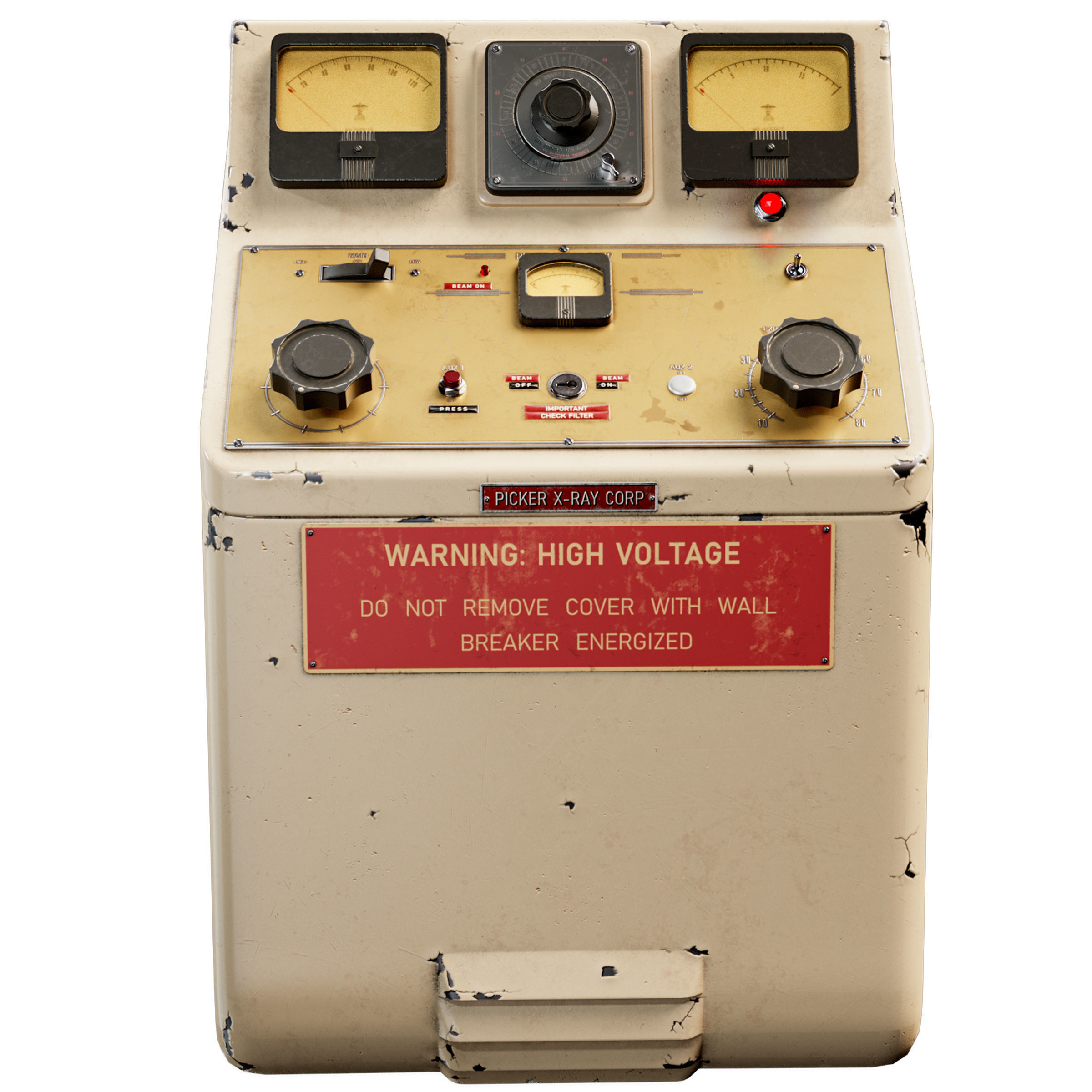 3D model Xray Machine By Picker Corporation VR / AR / low-poly | CGTrader