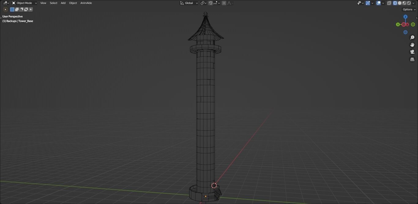 3D model Wizard Tower Stylized VR / AR / low-poly | CGTrader