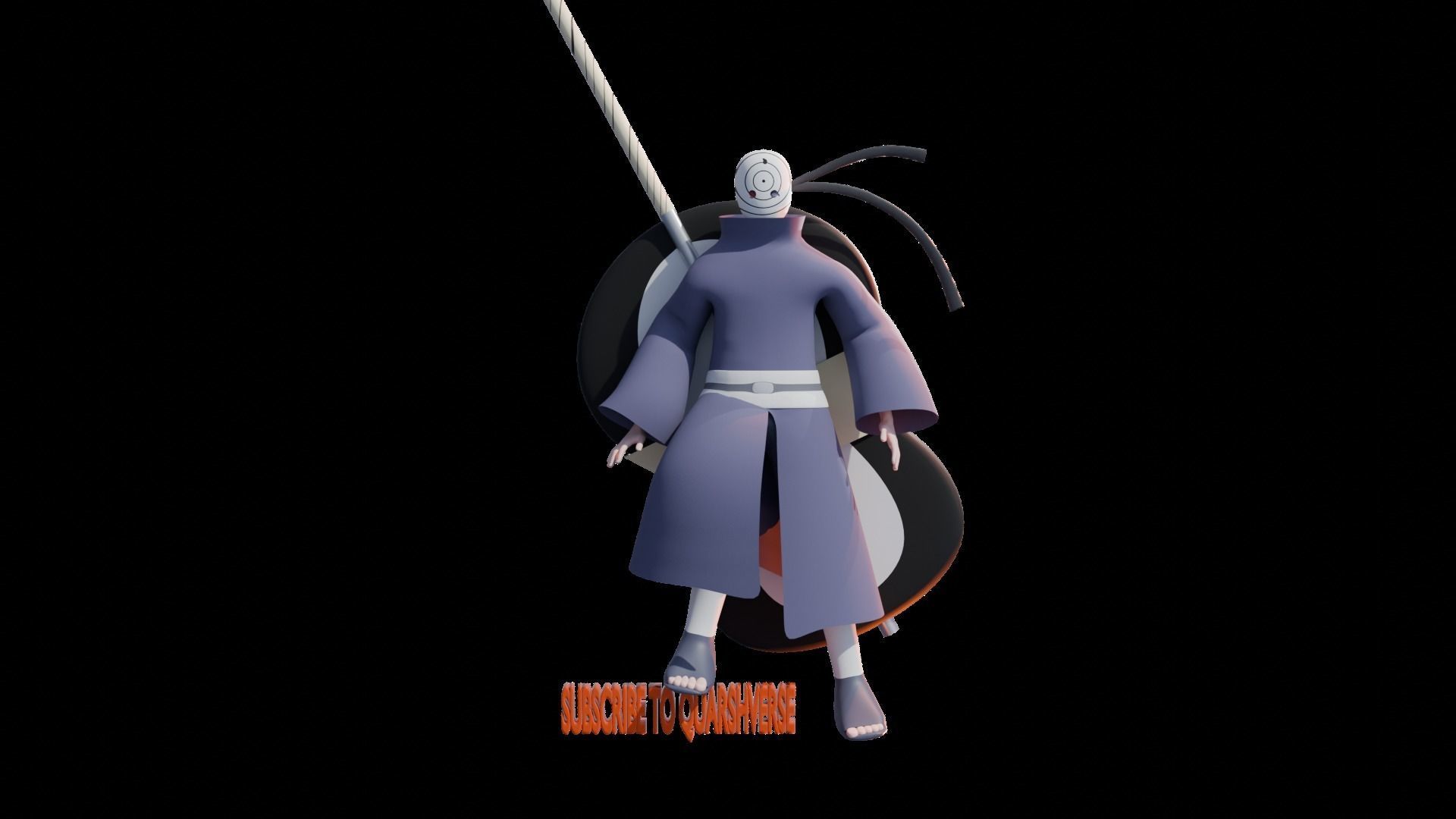 OBITO FROM NARUTO SHIPPUDEN 3D model animated rigged | CGTrader