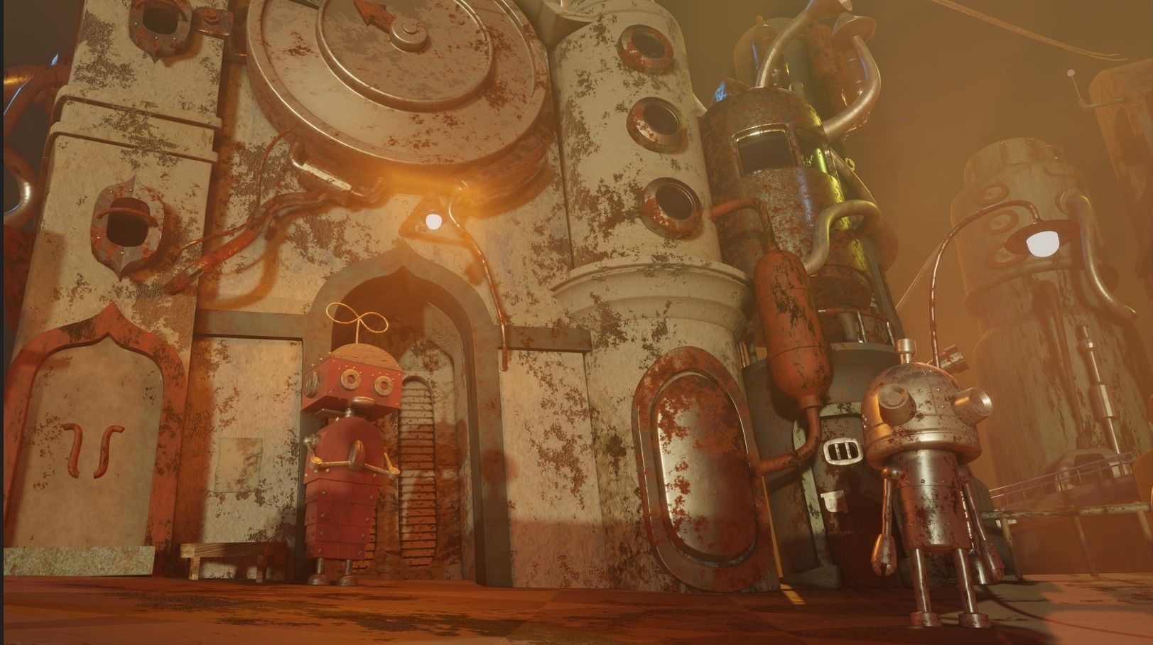 Machinarium - Clock Square Map 3D model | CGTrader