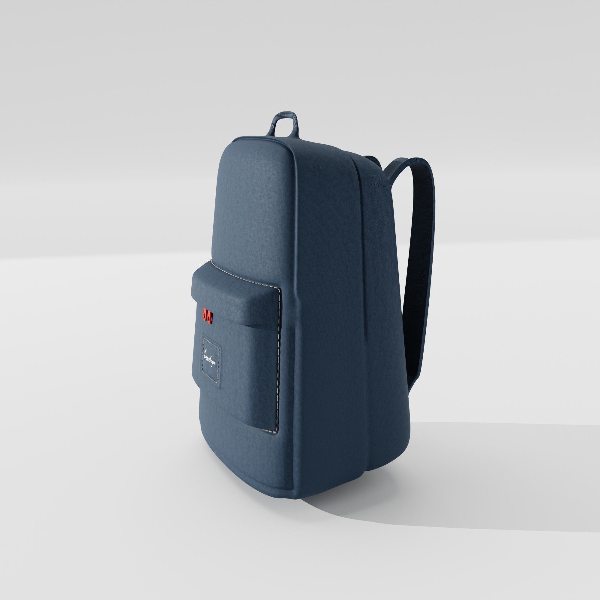 Modern 3D School Bag 3D model | CGTrader