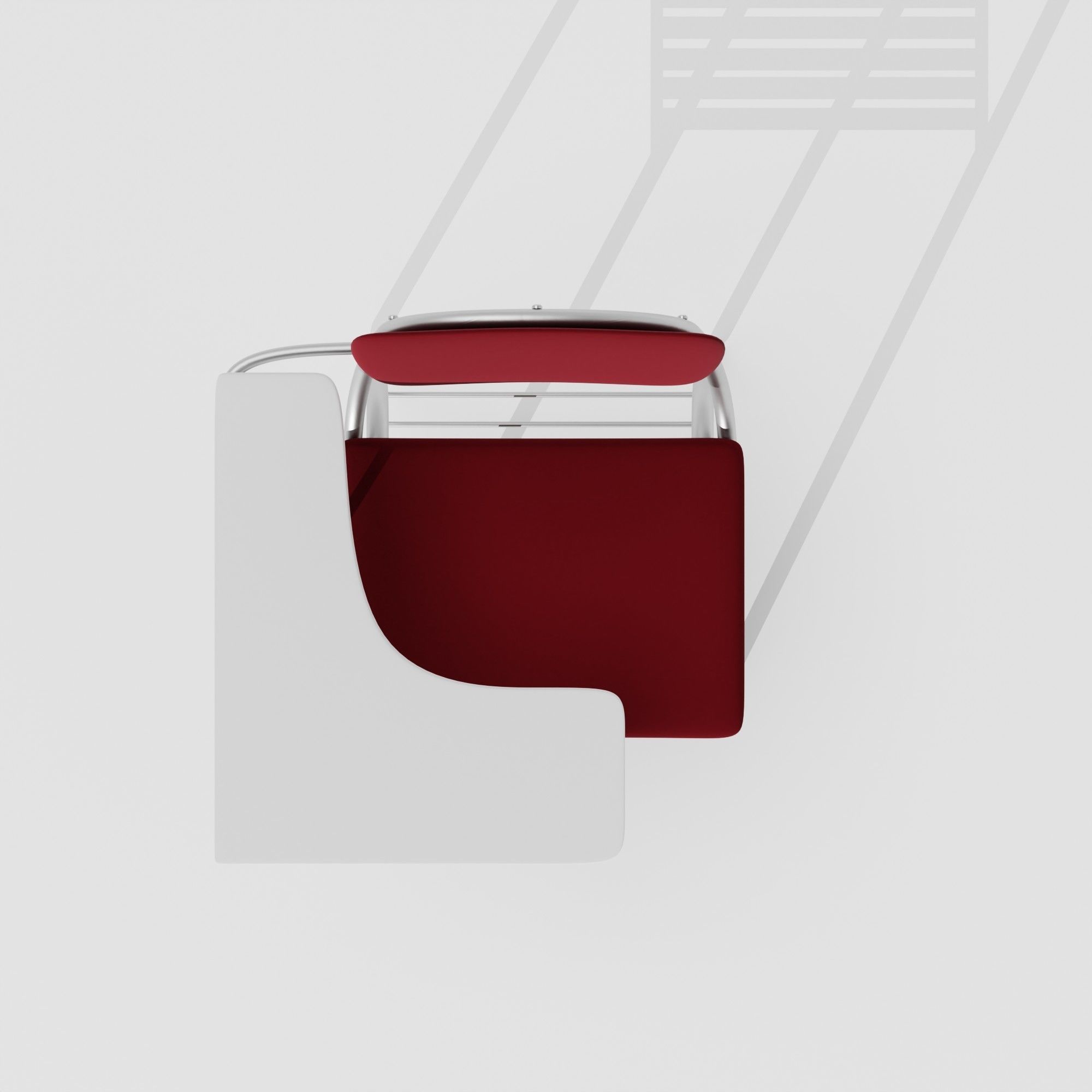 Modern Classroom Chair 3D Model 3D model | CGTrader