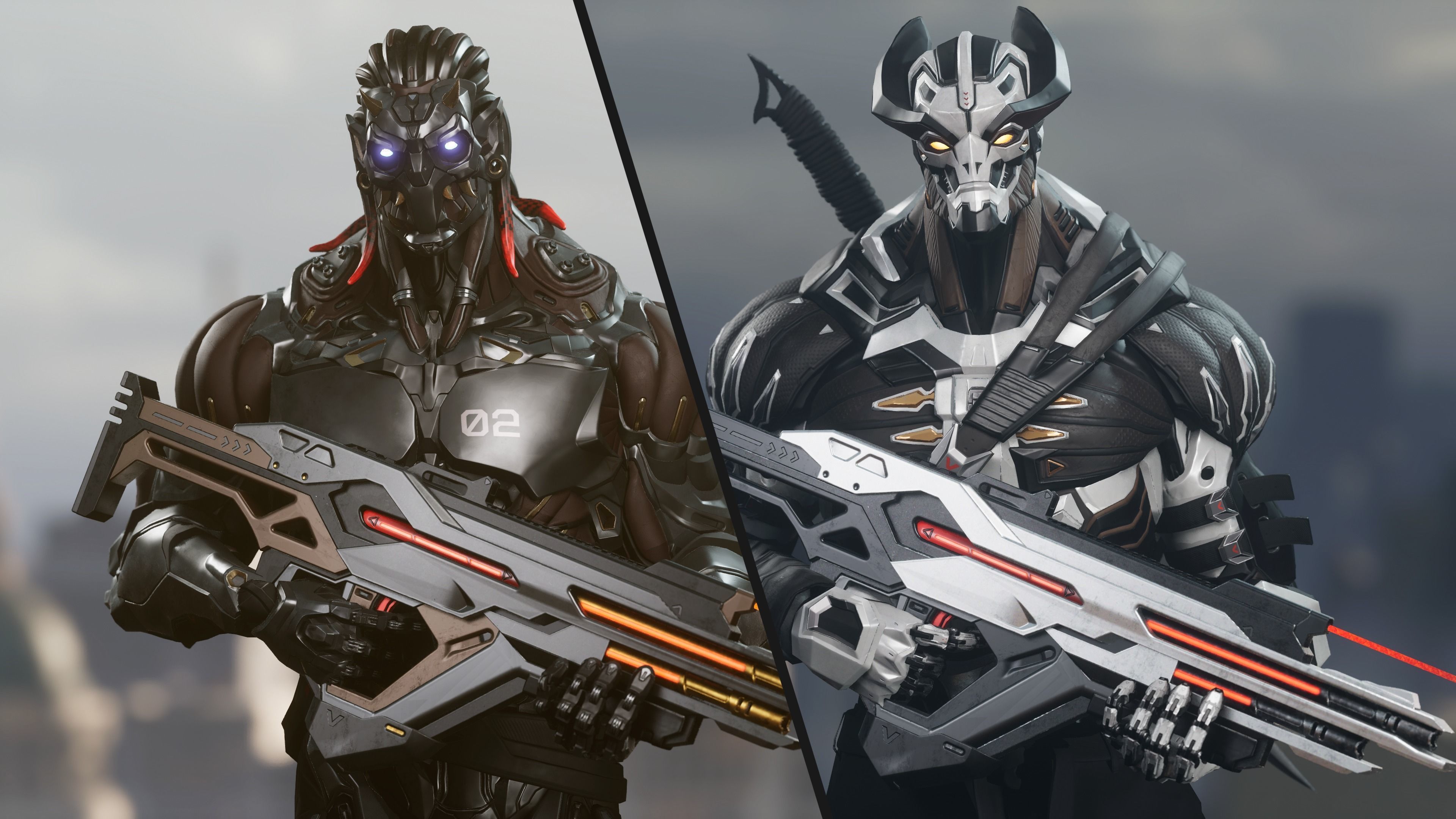 3D Model Collection Cuber Ninja Robot Sci fi VR / AR / low-poly | CGTrader